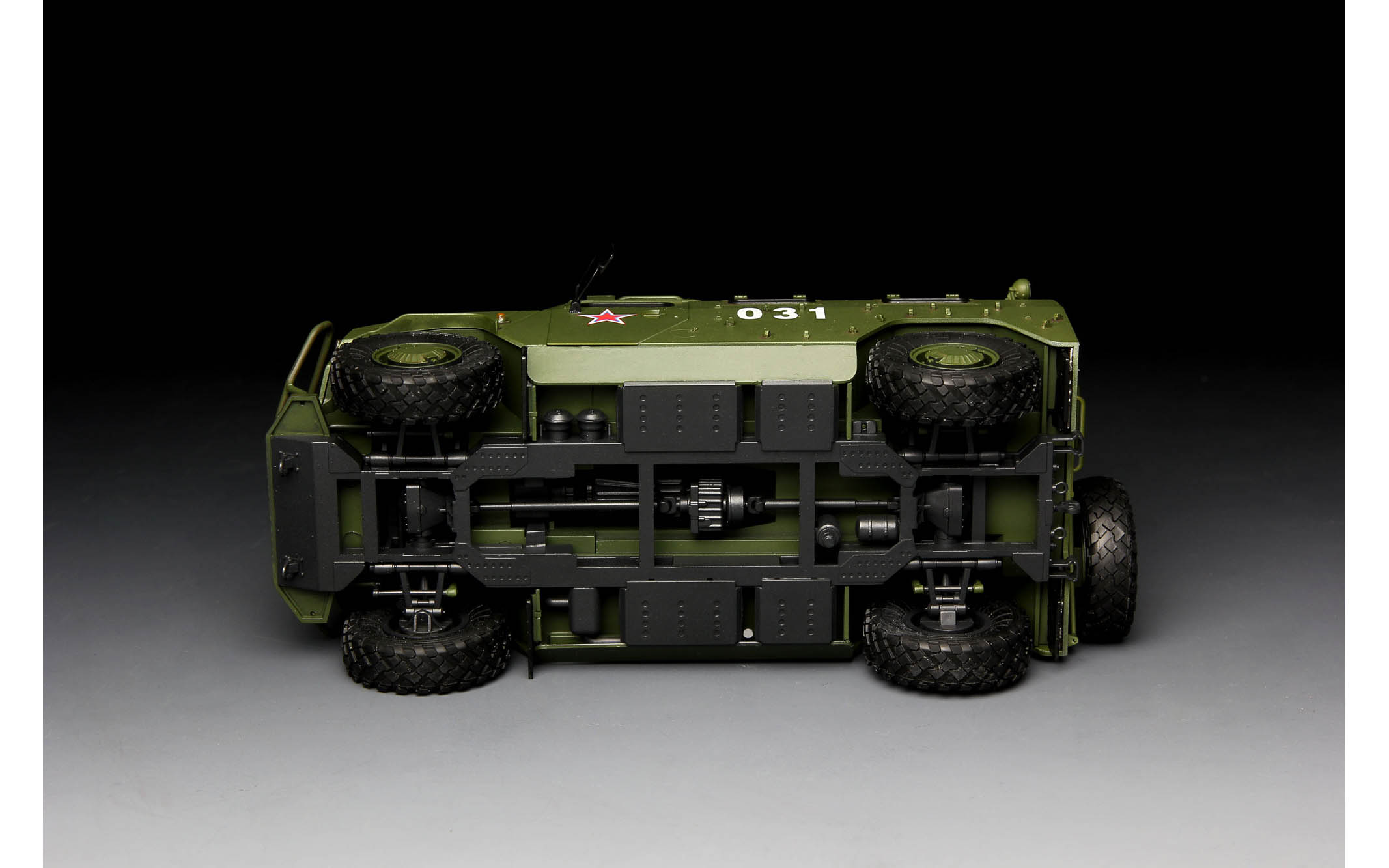 Russian Armored High Mobility Vehicle Tiger GAZ 233014 STS - Meng VS-003 | kingshobby.com