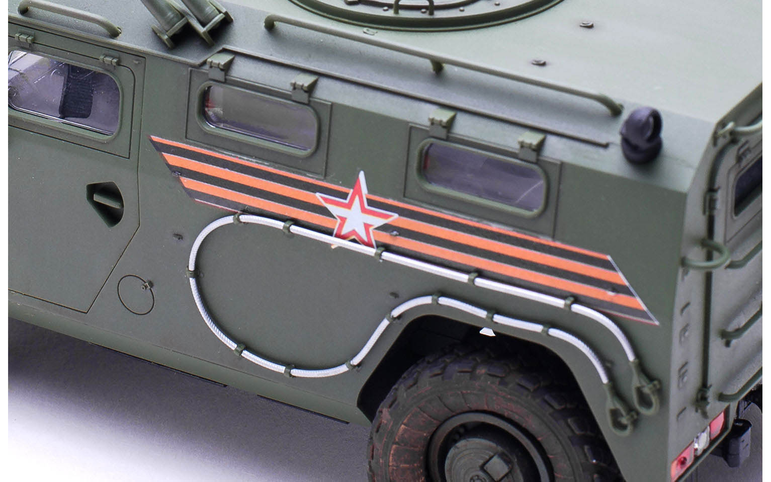 Russian GAZ 233115, Tiger-M, SpN SPV - Meng VS-008 | kingshobby.com