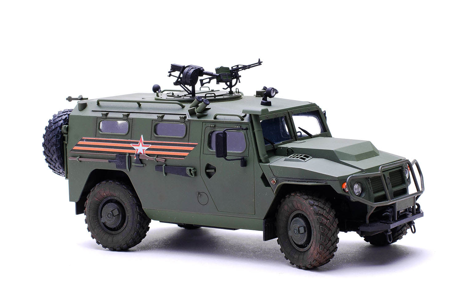 Russian GAZ 233115, Tiger-M, SpN SPV - Meng VS-008 | kingshobby.com