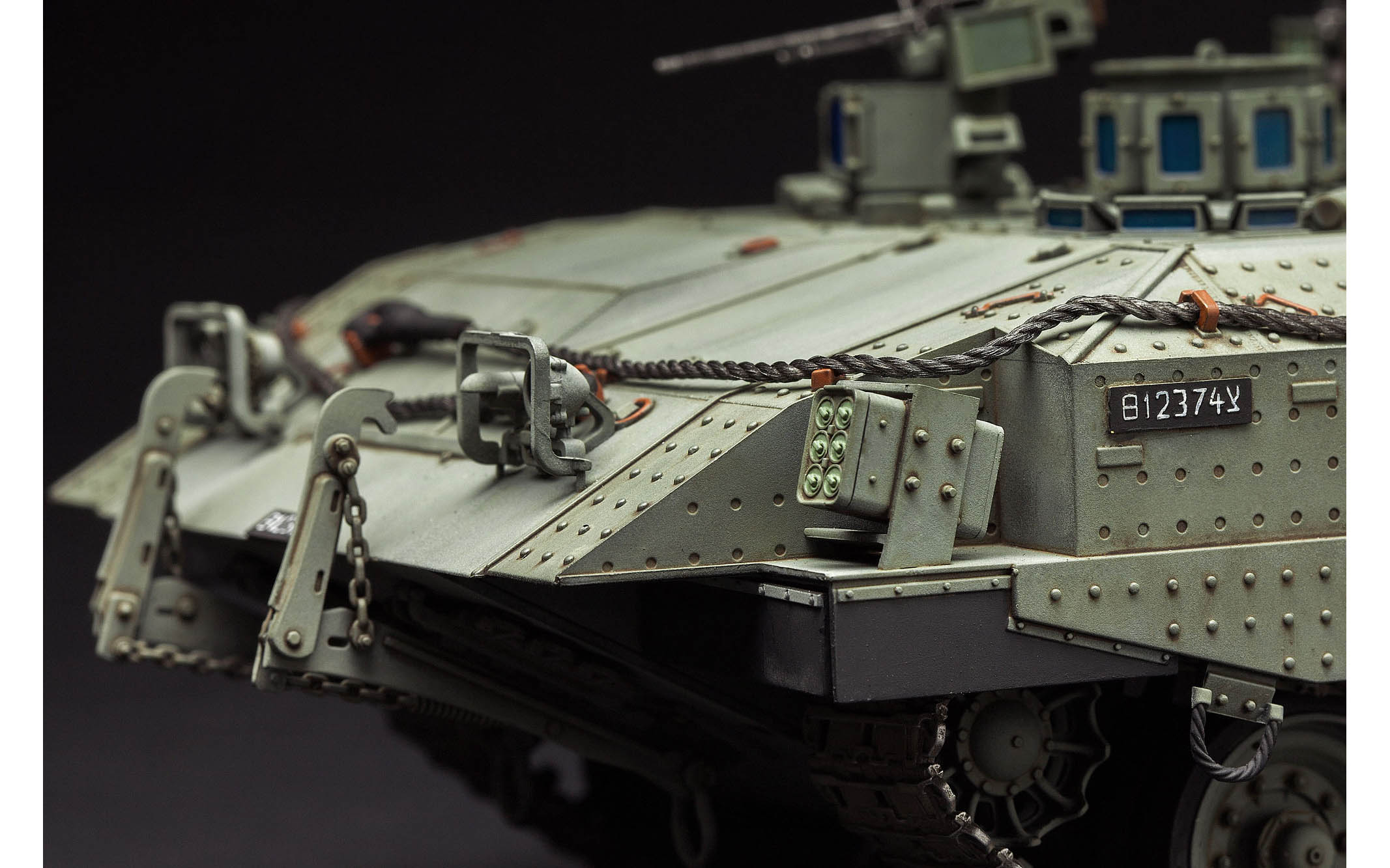 Israel Heavy Armoured Personnel Carrier Achzarit Late - Meng SS-008 ...