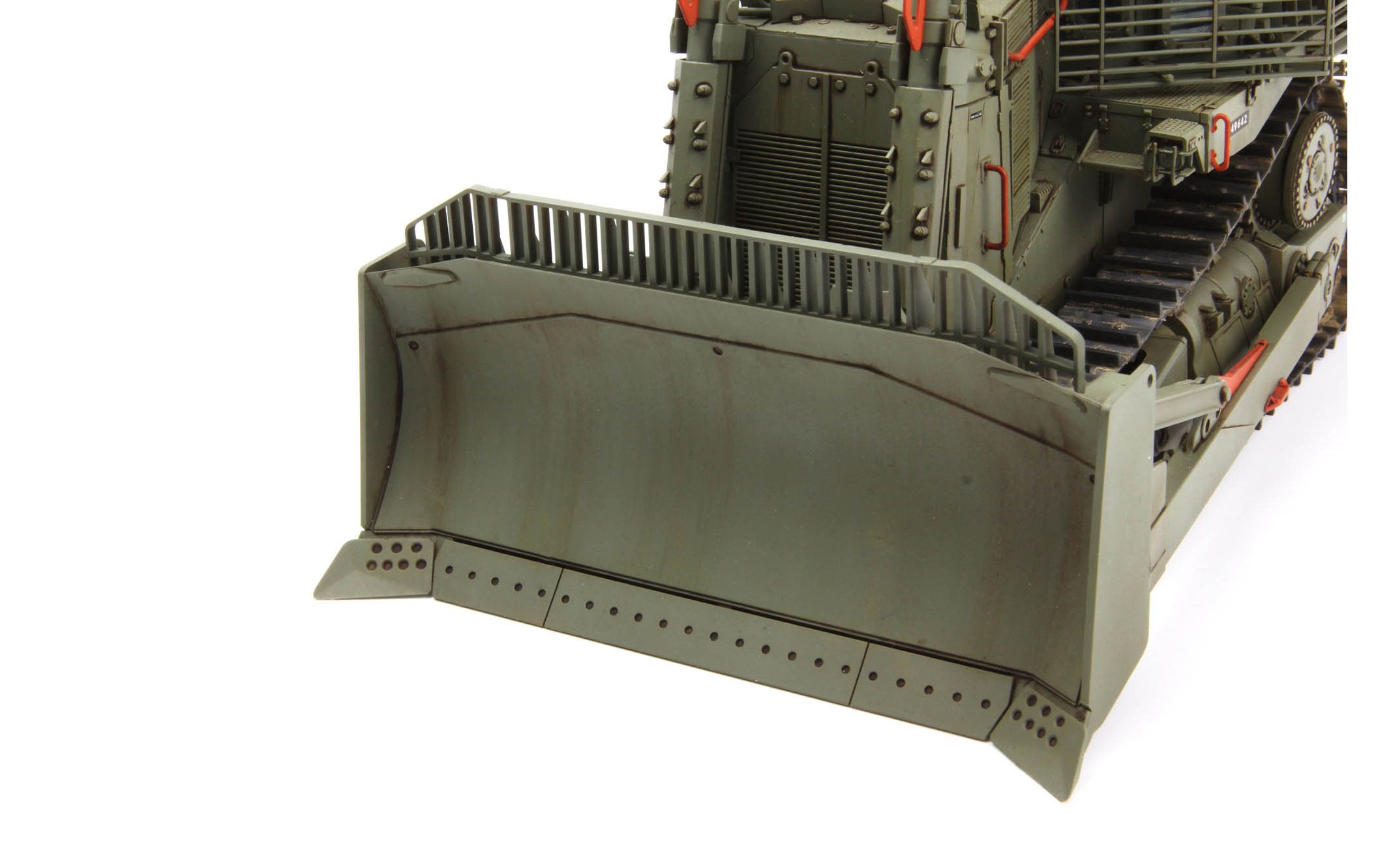 D9R Armored Bulldozer w/Slat Armor - Meng SS-010 | kingshobby.com