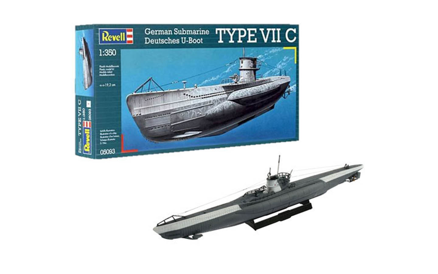 German Submarine Type VII C - Revell 05093 | kingshobby.com