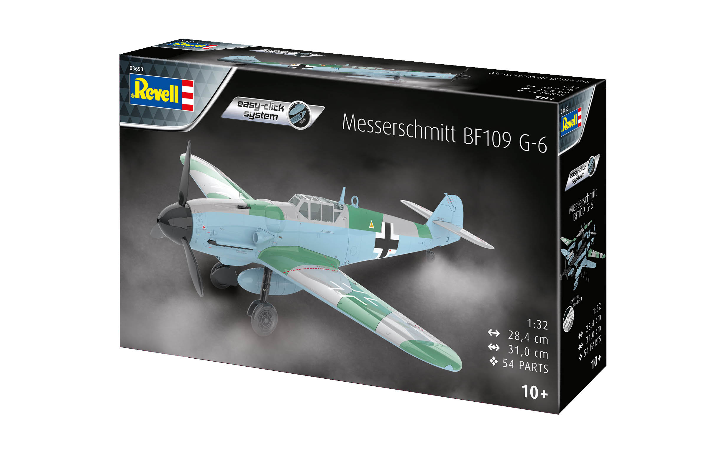Messerschmitt Bf109G-6 - Easy-click system - Revell 03653 | kingshobby.com