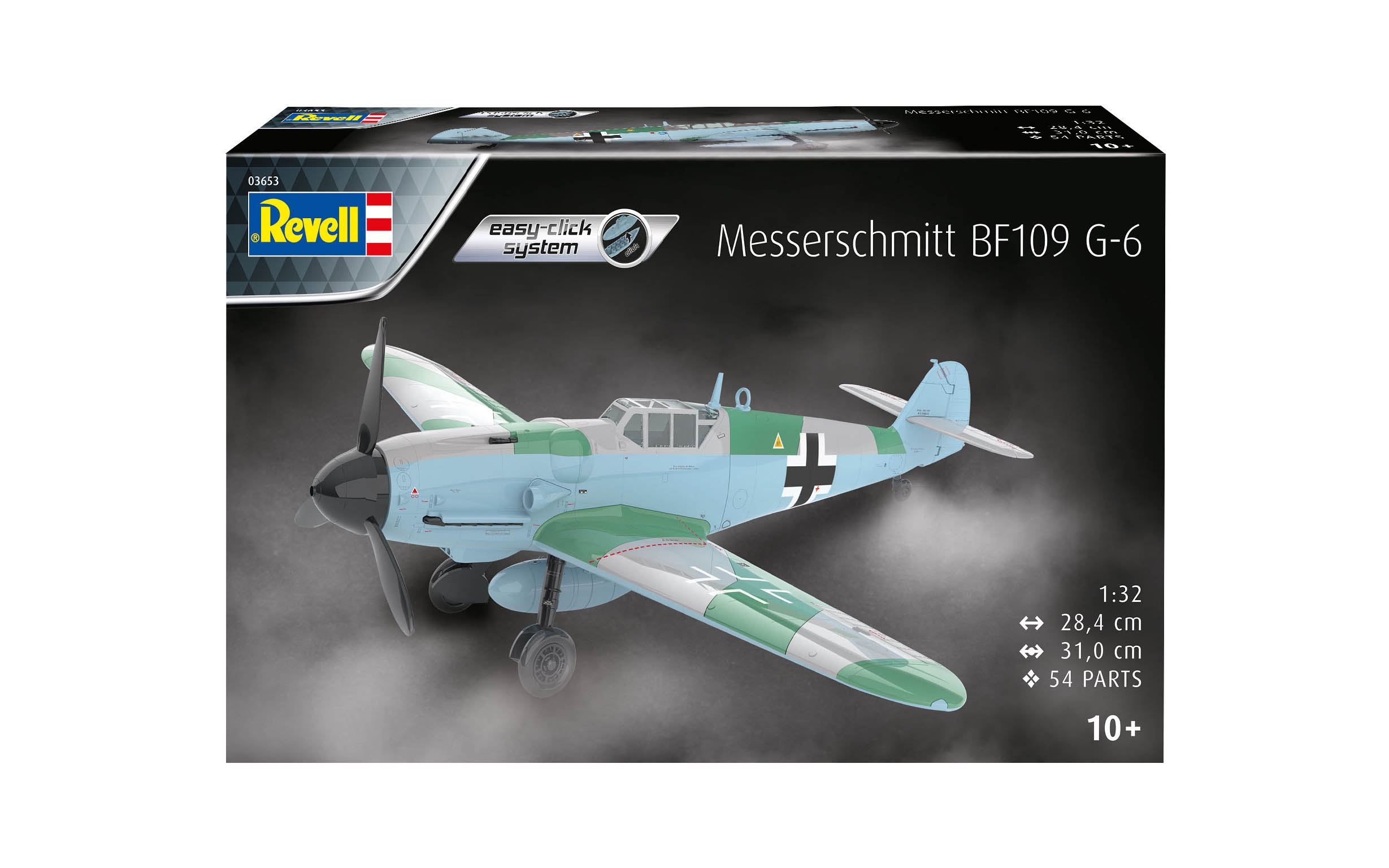 Messerschmitt Bf109G-6 - Easy-click system - Revell 03653 | kingshobby.com