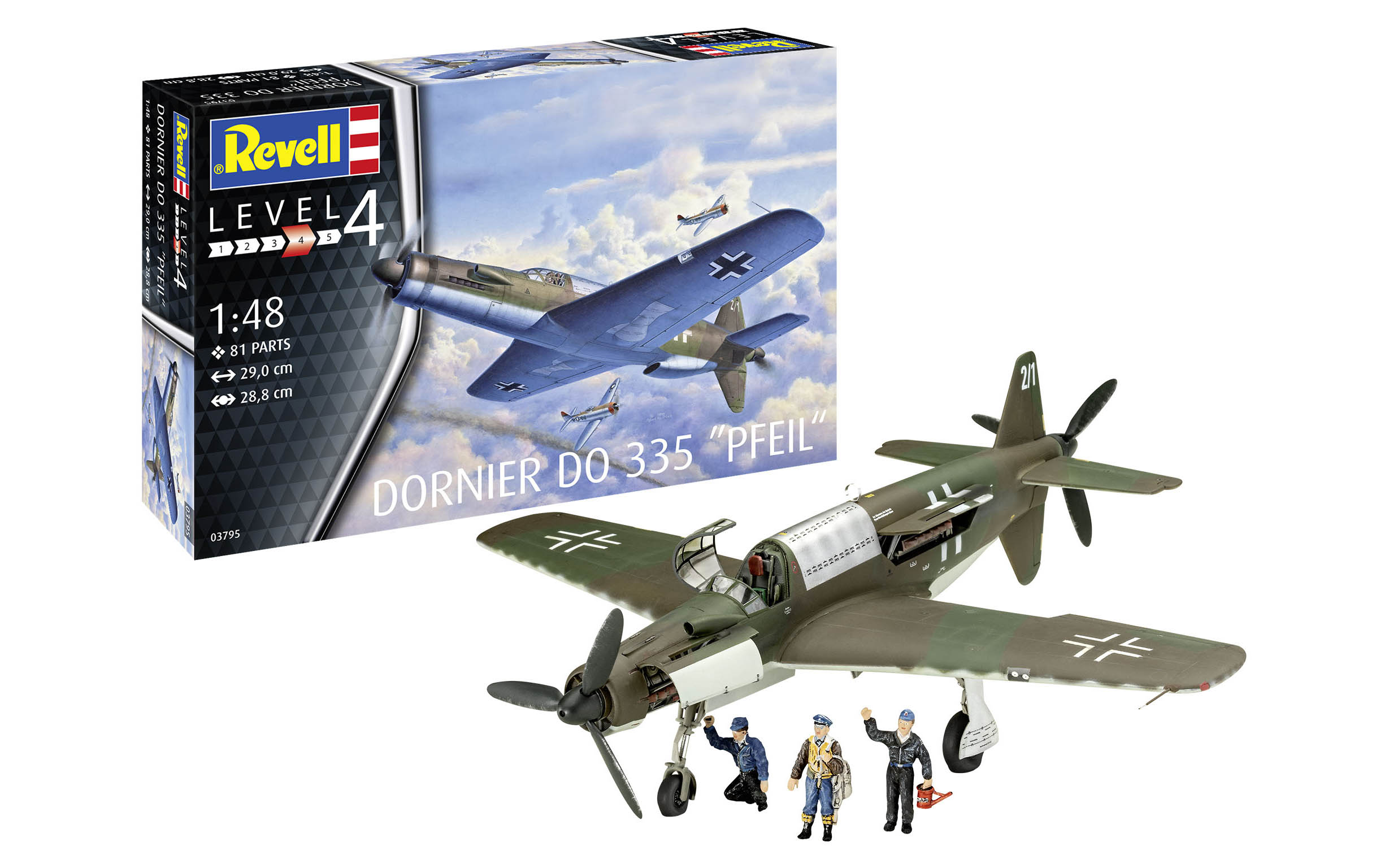 Do 335 Pfeil - Revell 03795 | kingshobby.com