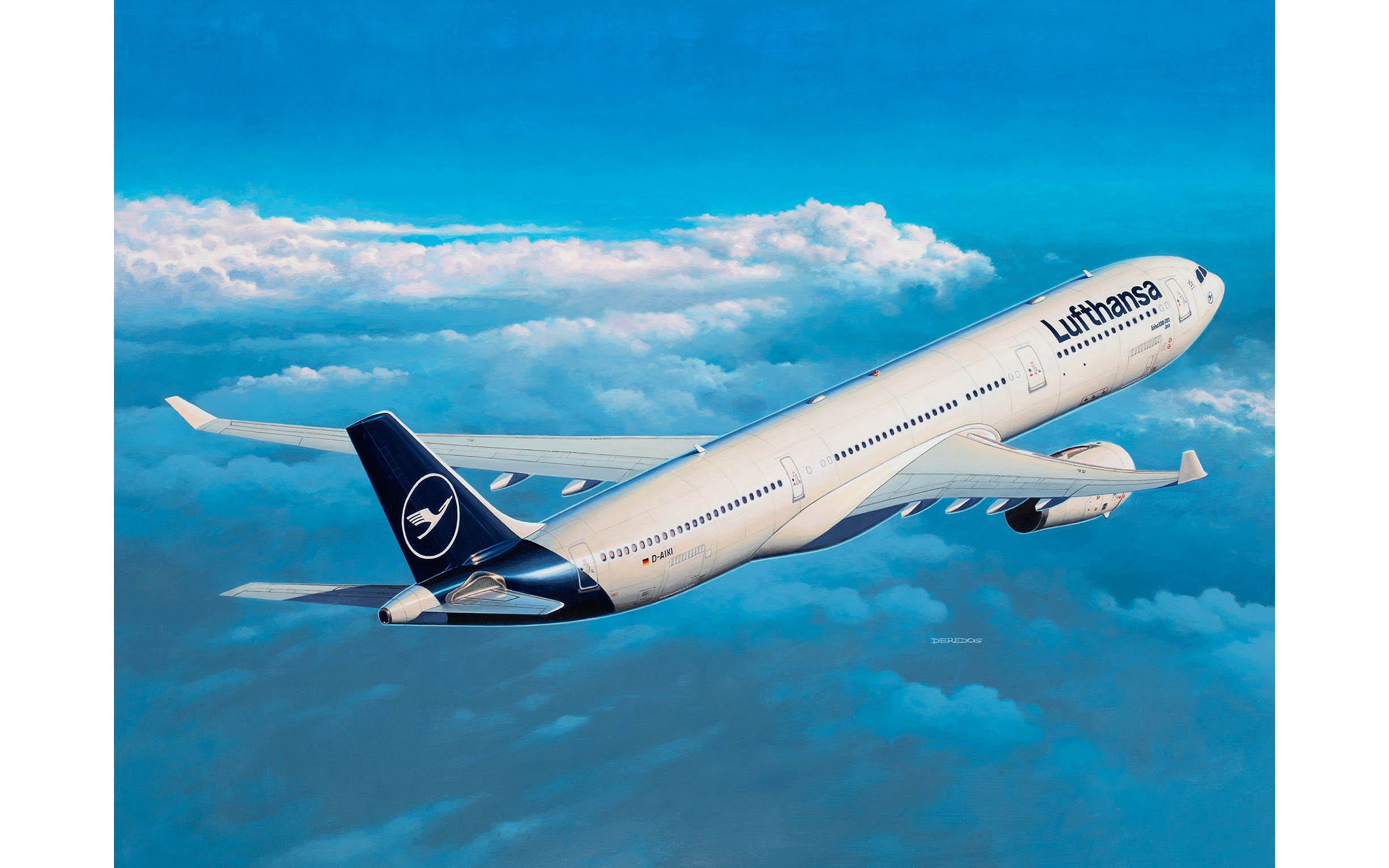 Airbus A330-300 - Lufthansa - Revell 03816 | kingshobby.com