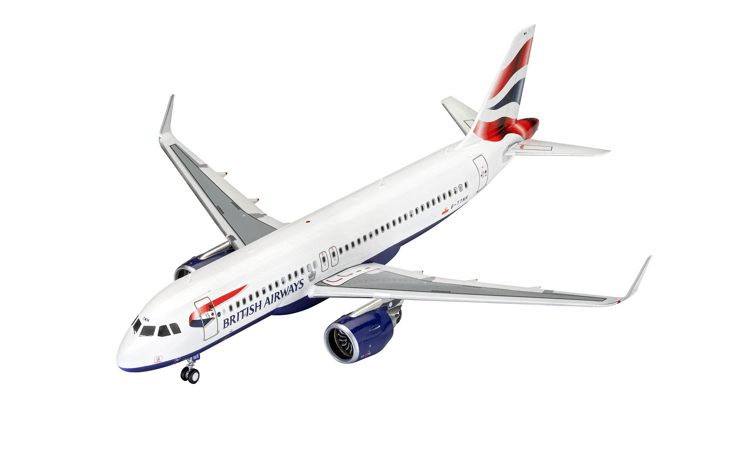 Airbus A320 neo British Airways - Model Set - Revell 63840 | kingshobby.com