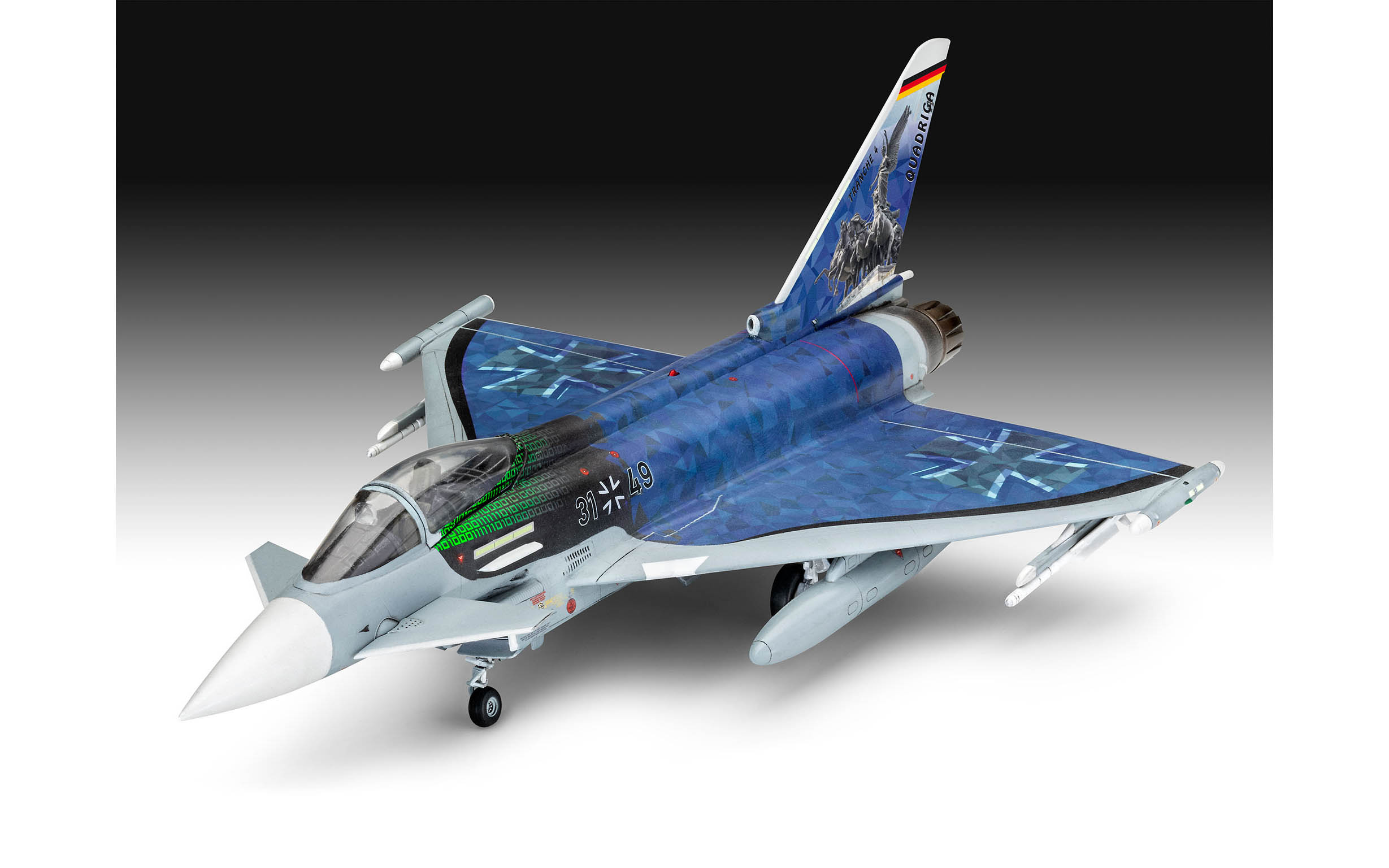 Eurofighter - Luftwaffe 2020 Quadriga - Revell 03843 | kingshobby.com