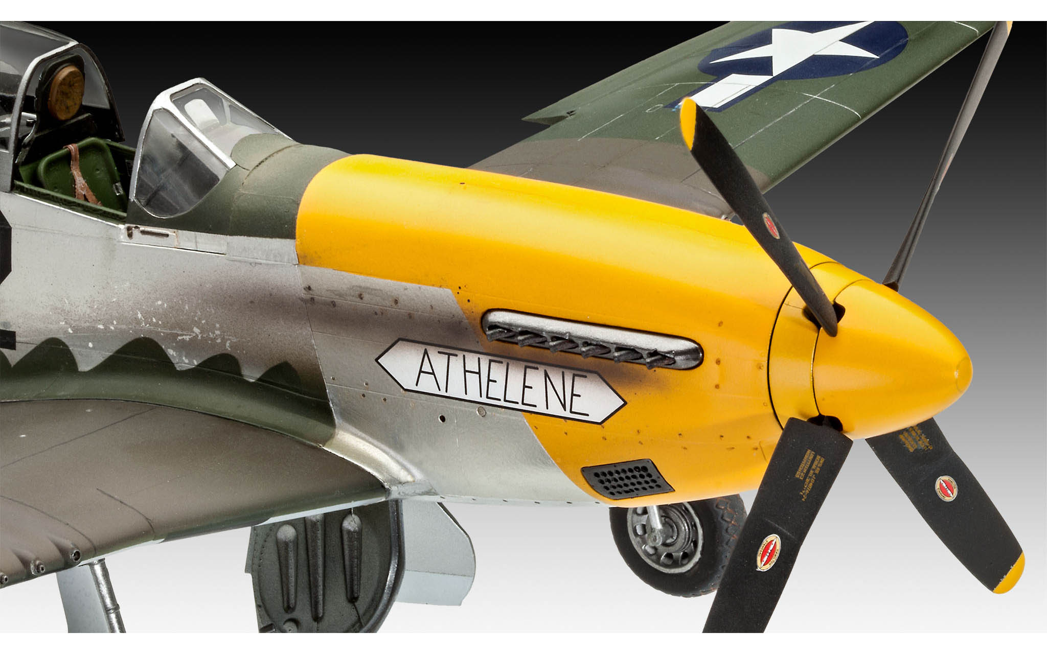 USAAF P-51D Mustang - Revell 03944 | kingshobby.com