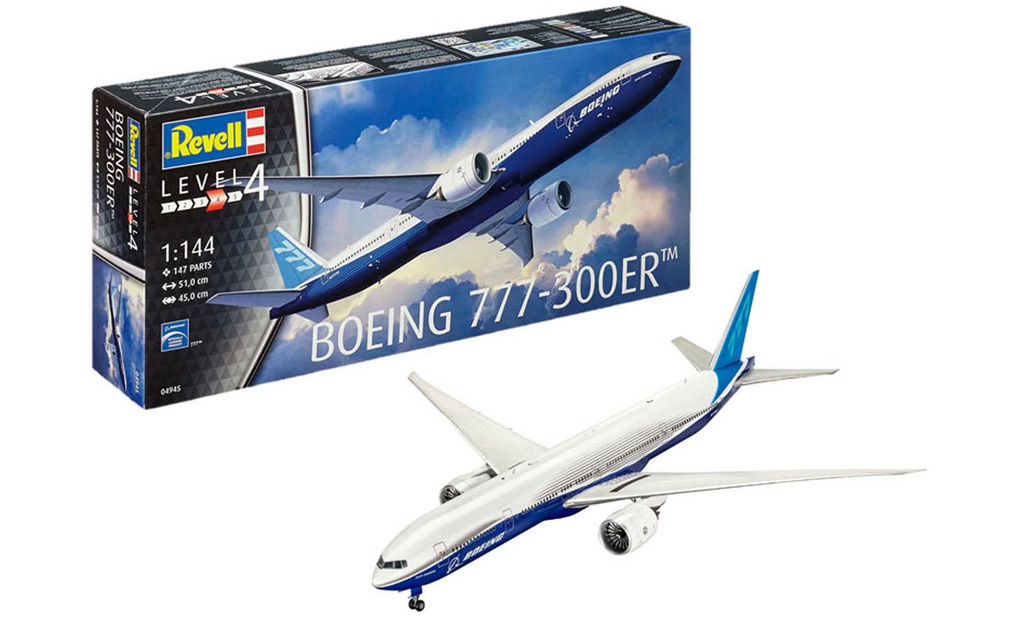 Boeing 777-300ER - Revell 04945 | kingshobby.com