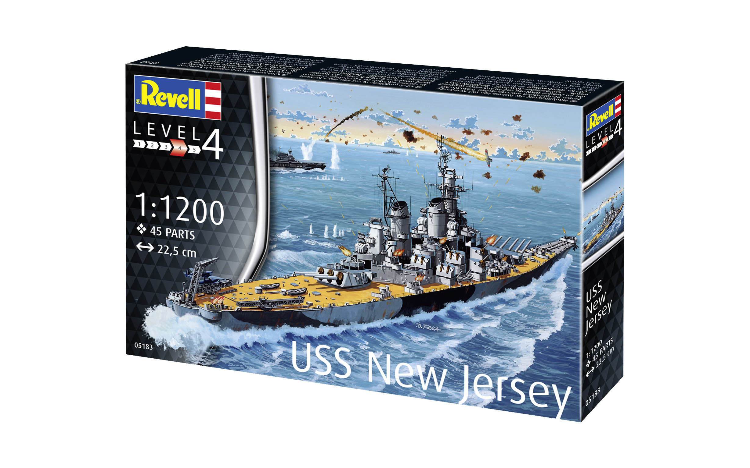 USS New Jersey - Revell 05183 | kingshobby.com
