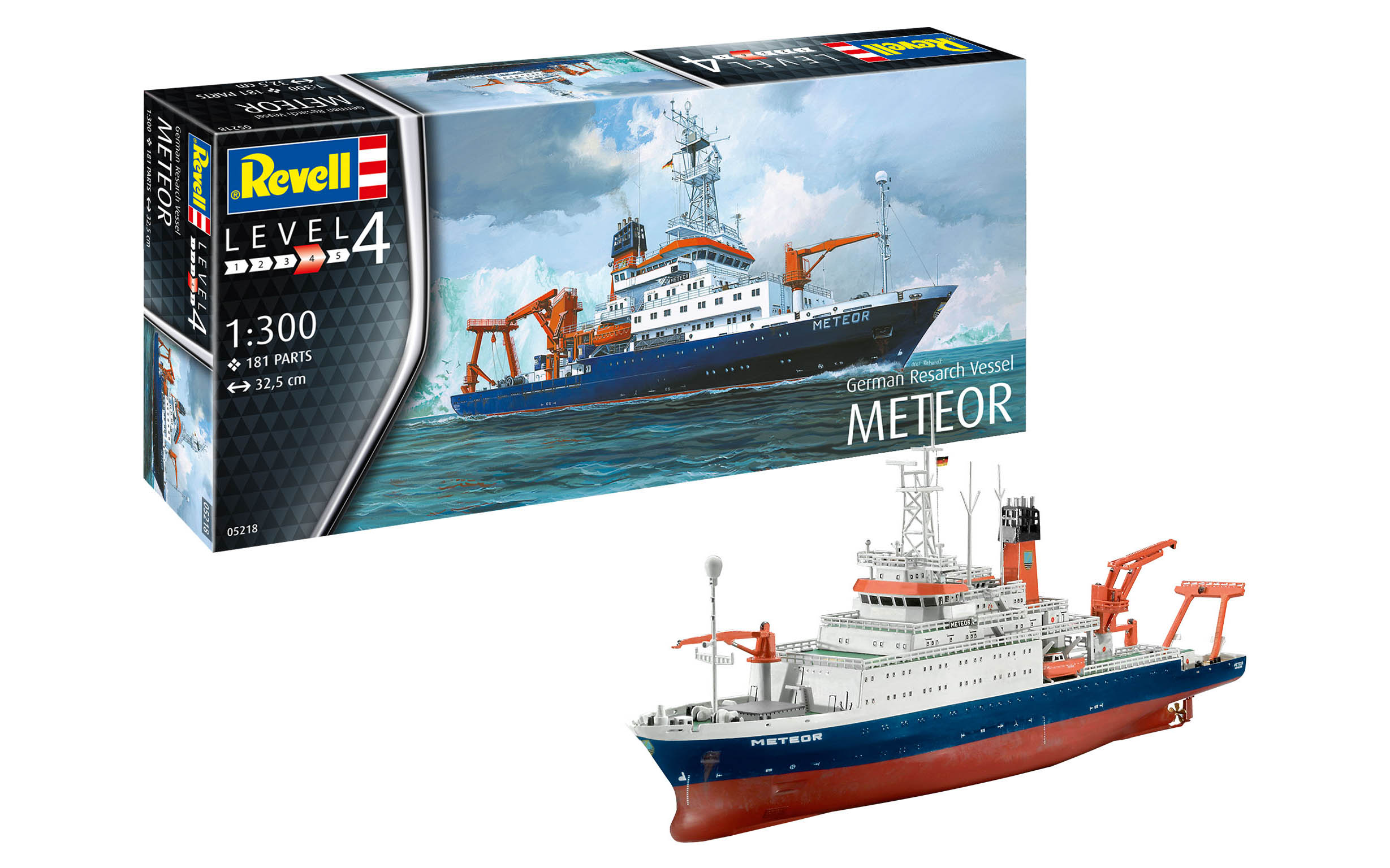 Meteor - German Research Vessel - Revell 05218 | kingshobby.com