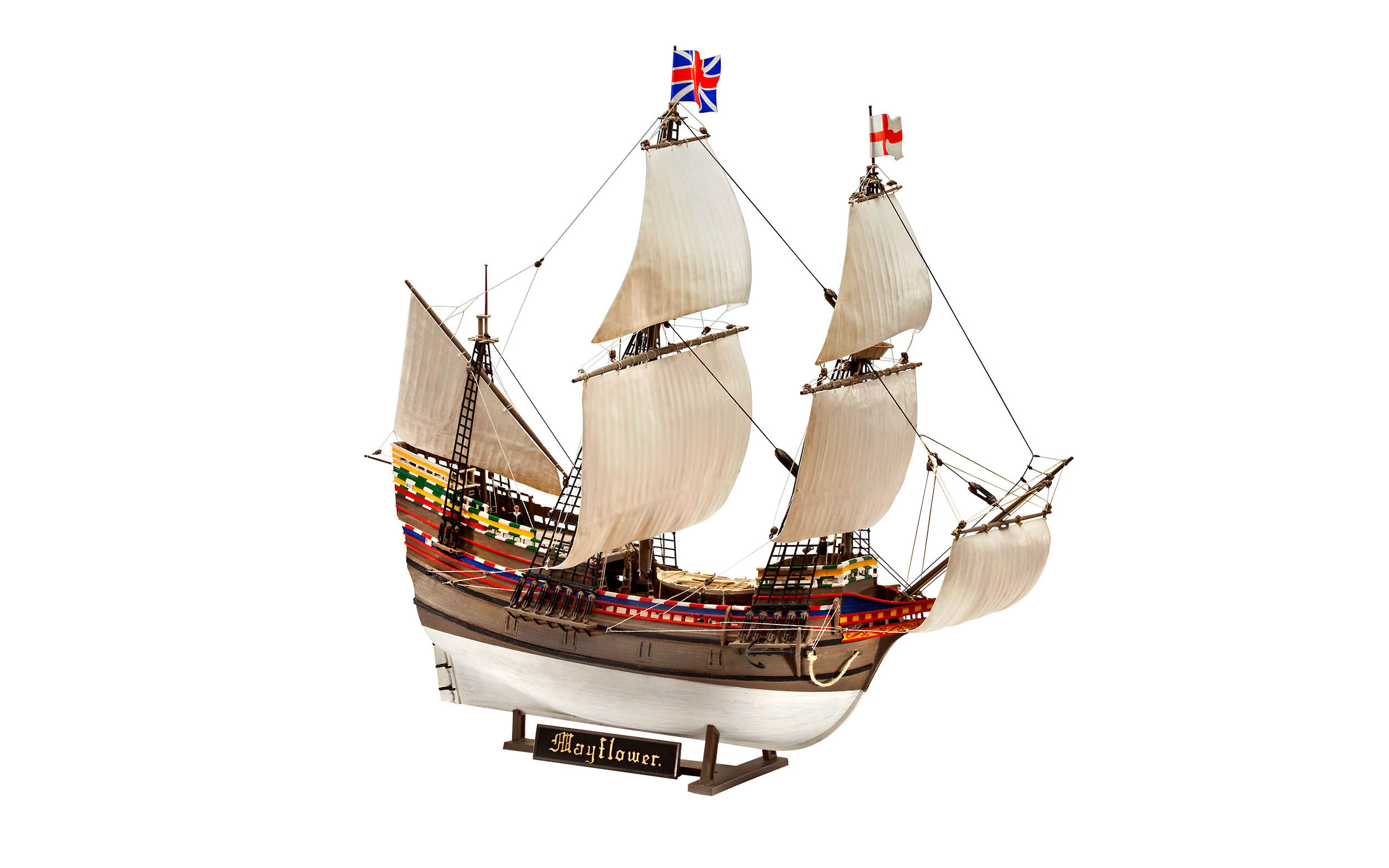 Mayflower - 400th Anniversary - Model Set - Revell 05684 | kingshobby.com