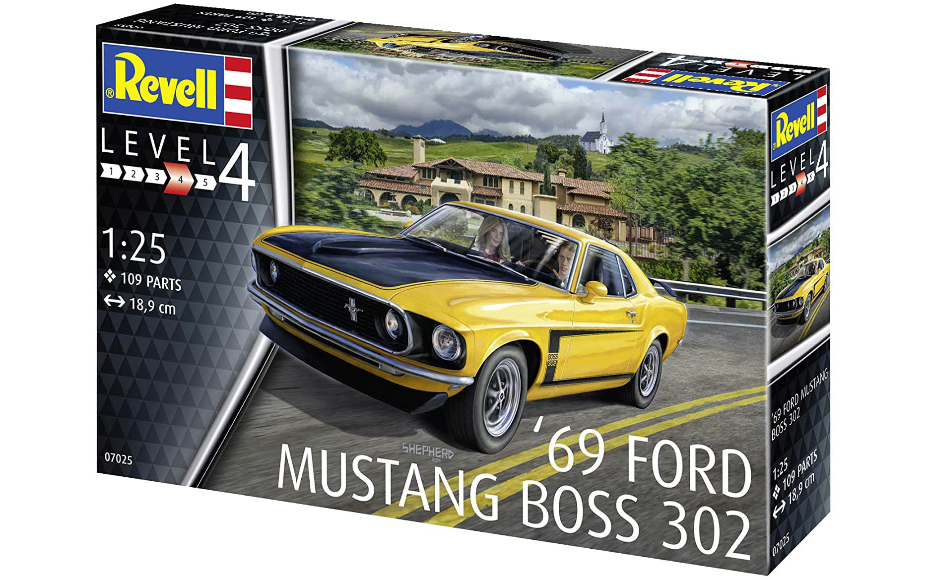 1969 Boss 302 Mustang - Revell 07025 | kingshobby.com
