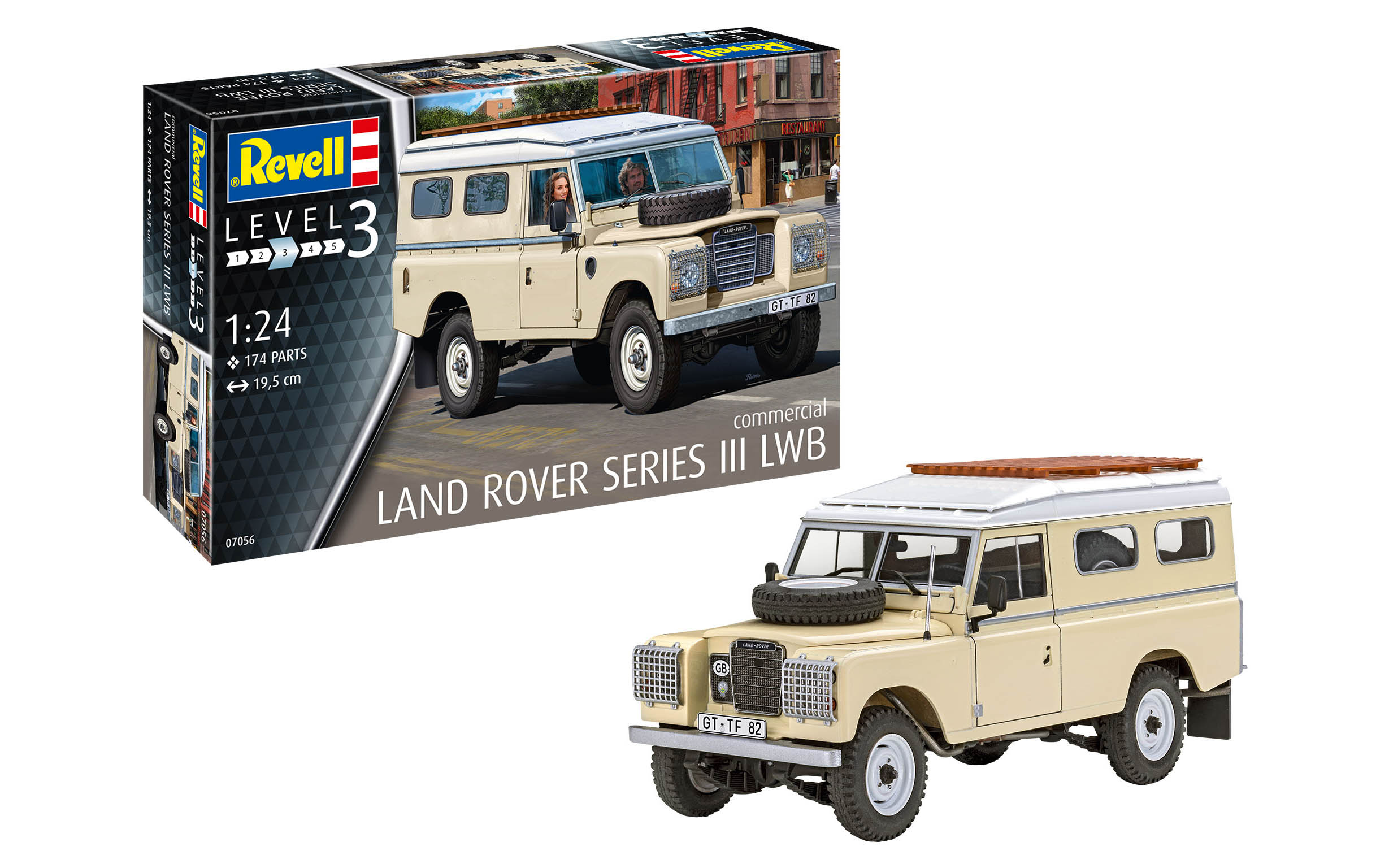 Land Rover Series III LWB - Revell 07056 | kingshobby.com