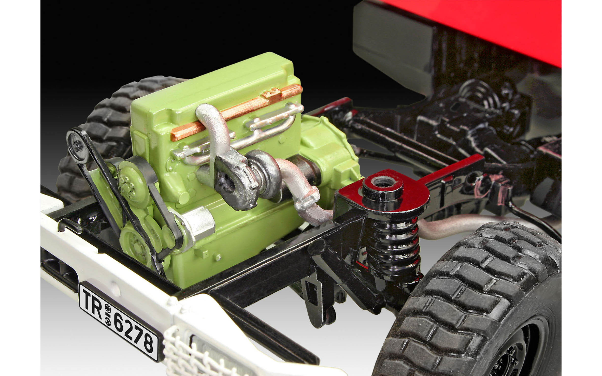 Mercedes-Benz Unimog U1300L TLF 8/18 - Revell 07512 | kingshobby.com