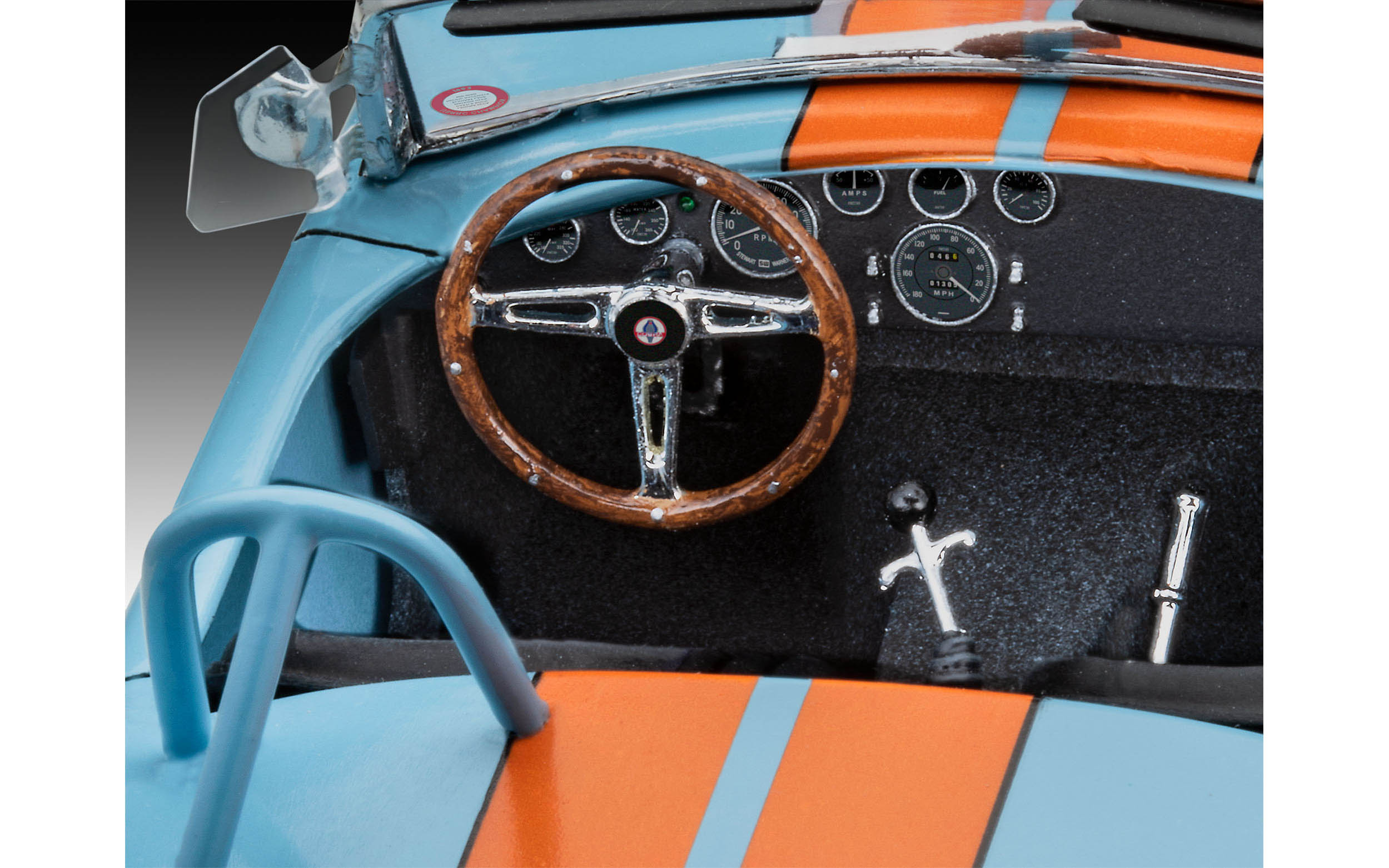 1965 Shelby Cobra 427 Sports Car - Revell 07708 | kingshobby.com