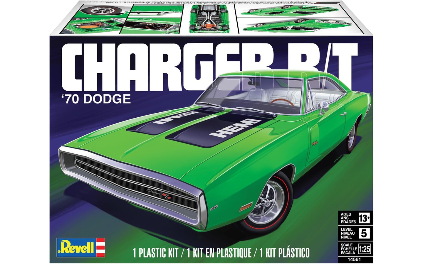 '70 Dodge Charger R/T - Revell 14561 | kingshobby.com