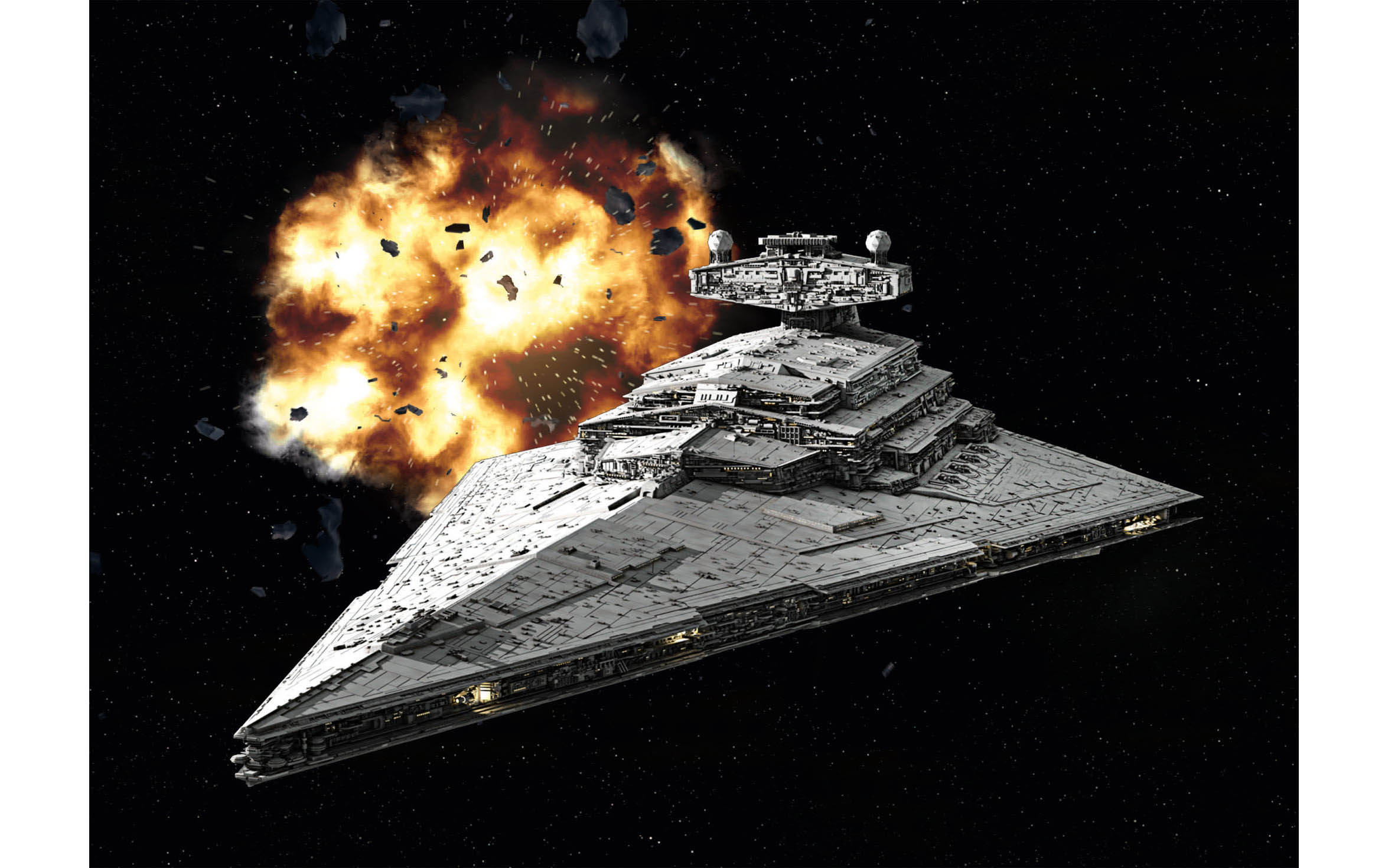 Imperial Star Destroyer - Model Set - Revell 63609 | kingshobby.com