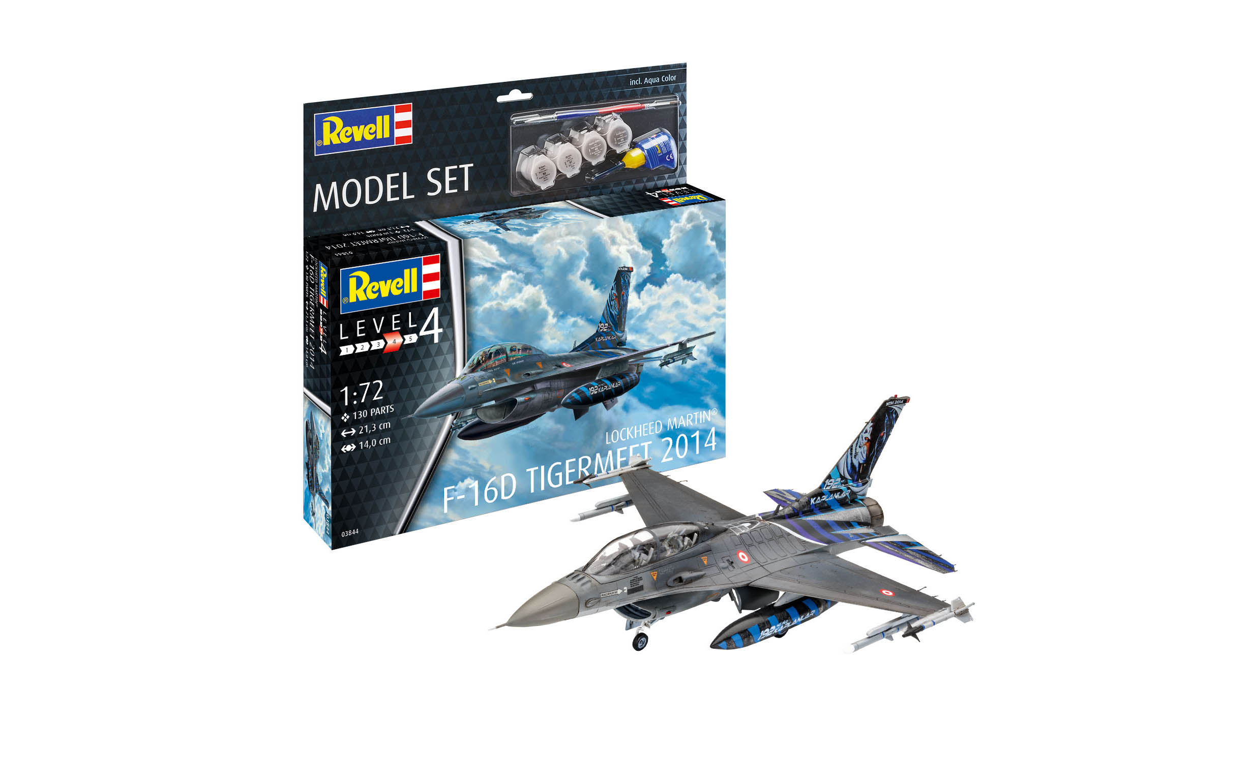 Lockheed Martin F-16D Tigermeet 2014 - Revell 63844 | kingshobby.com