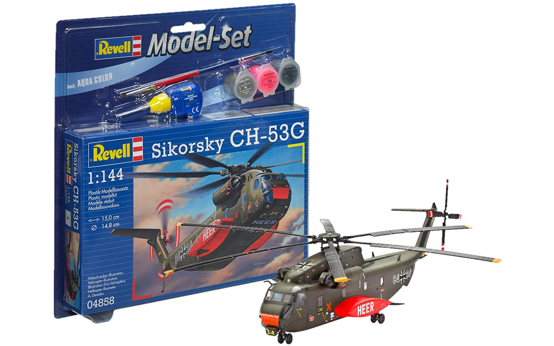Model Set CH-53G Heavy Transport - Revell 64858 | kingshobby.com