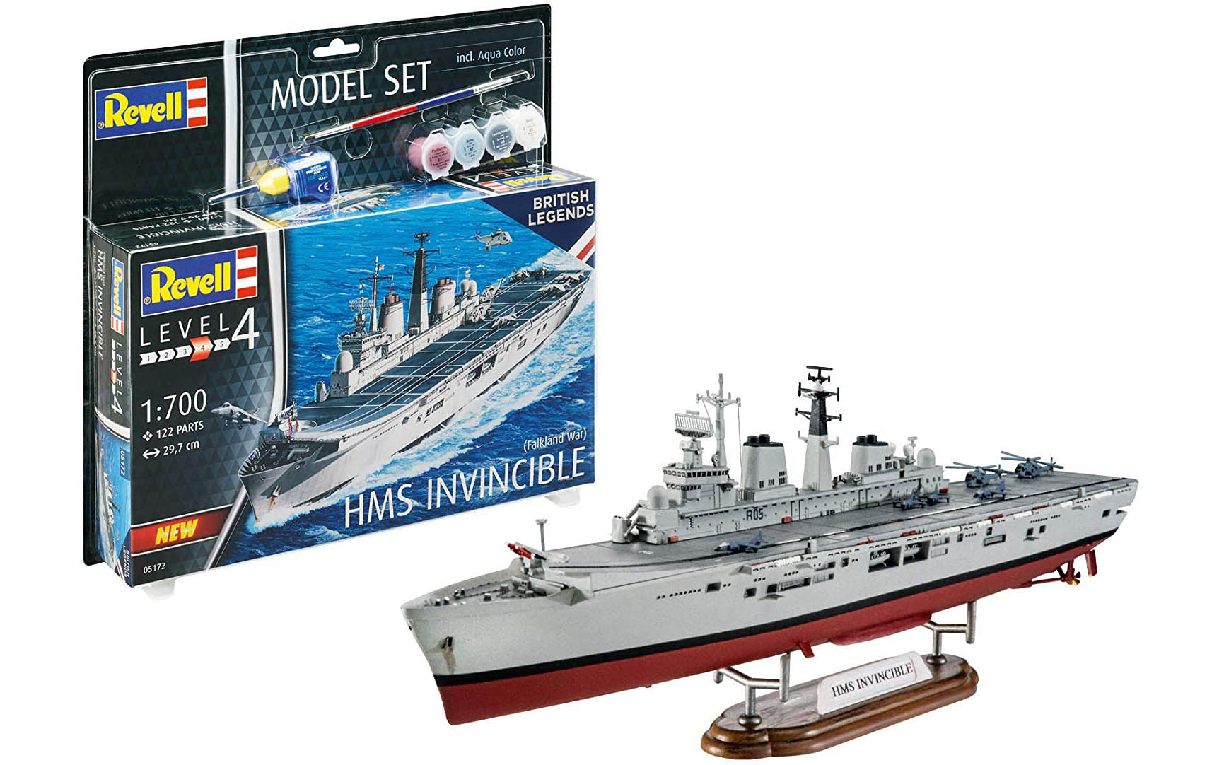 HMS Invincible (Falkland War) - Revell 65172 | kingshobby.com
