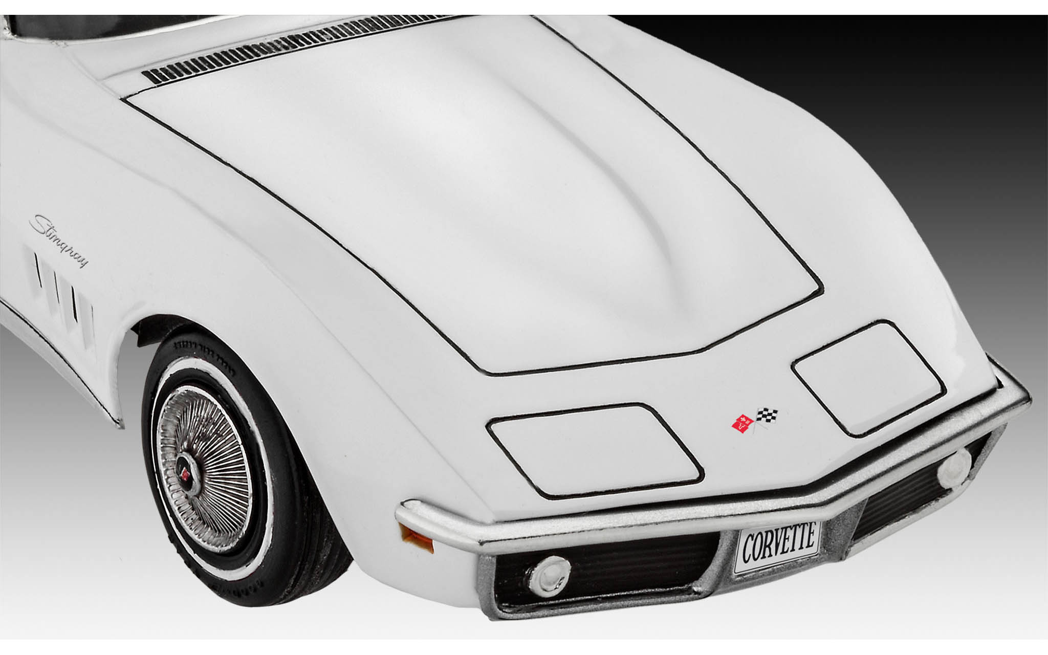 Corvette C3 - Model Set - Revell 67684 | kingshobby.com