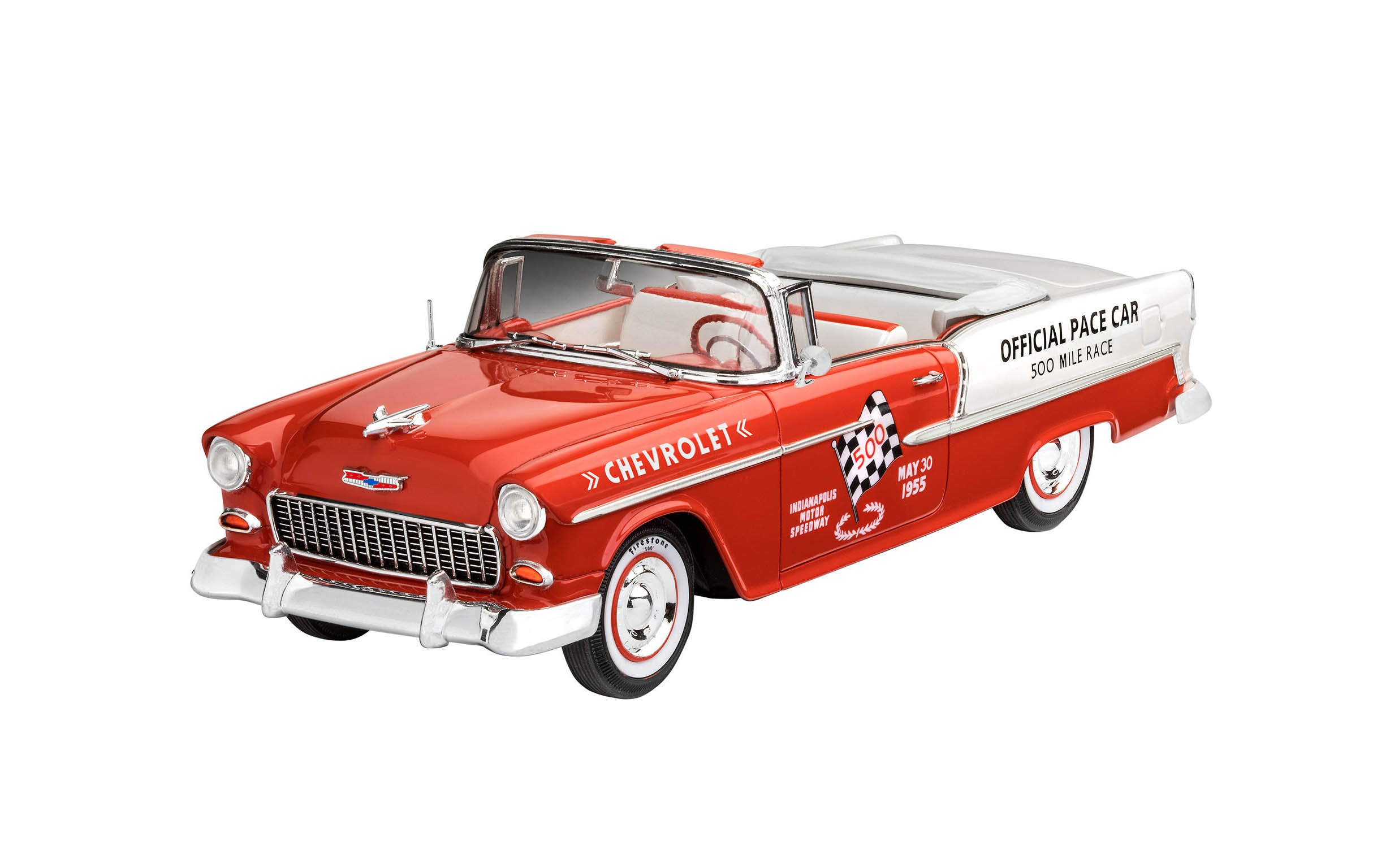 Model Set '55 Chevy Indy Pace Car - Revell 67686 | kingshobby.com