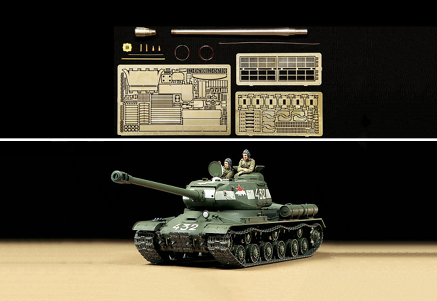 Russian Heavy Tank JS-2 1944 - Tamiya 25146 | kingshobby.com