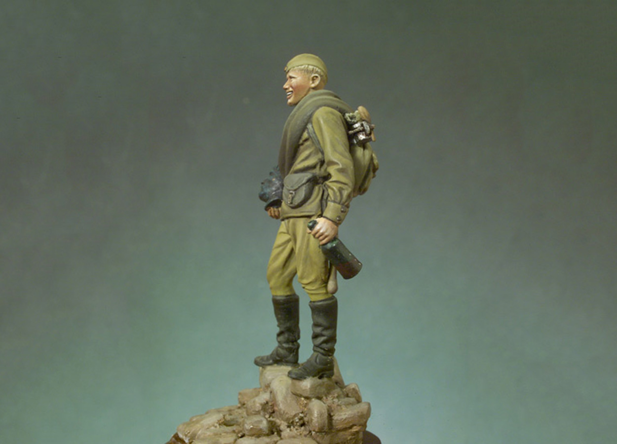 Russian Infantryman 1945 - Andrea S5-F46 | kingshobby.com