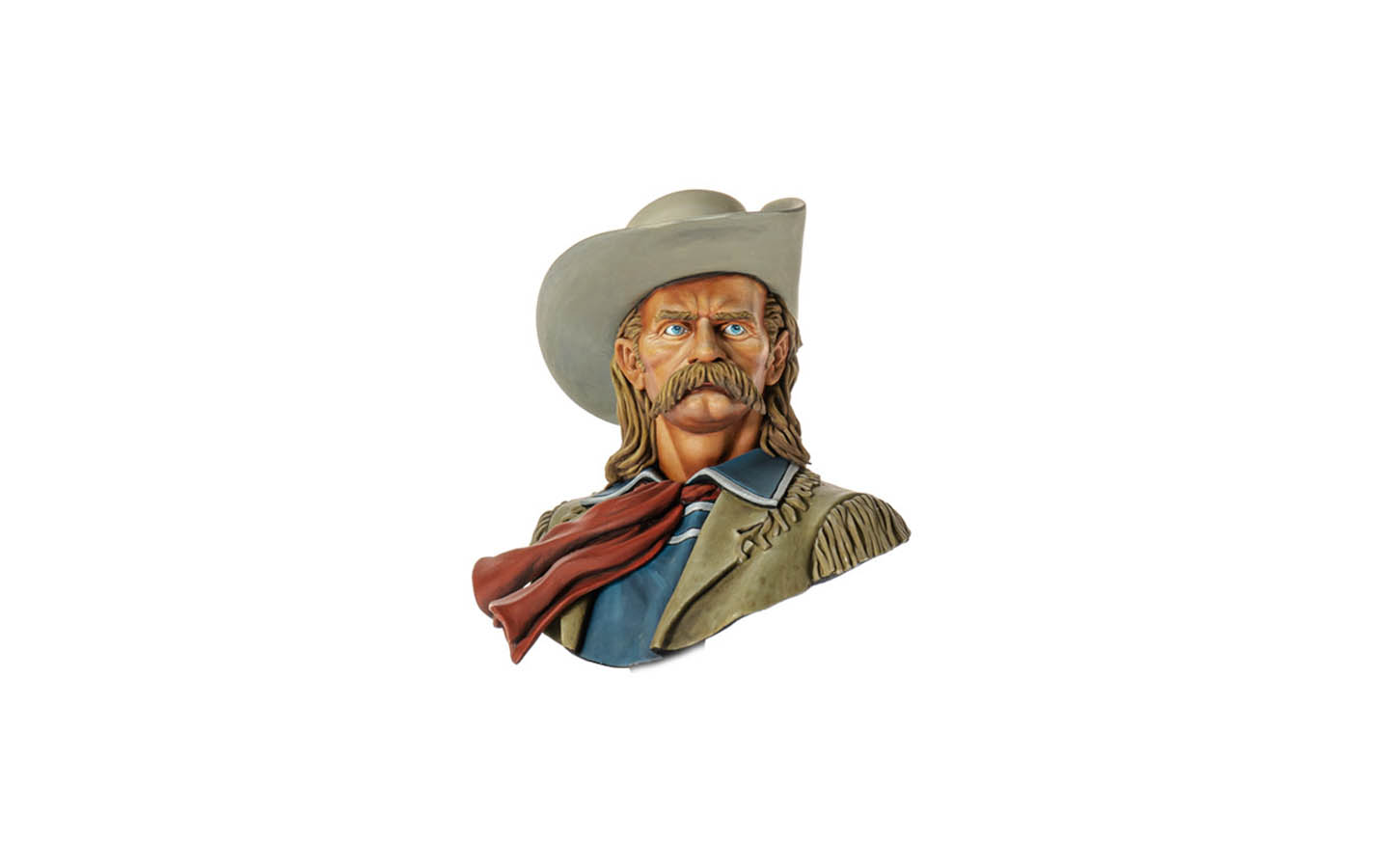 Lt. Col. George A. Custer (1873) - Bust - Andrea S9-B01 | kingshobby.com