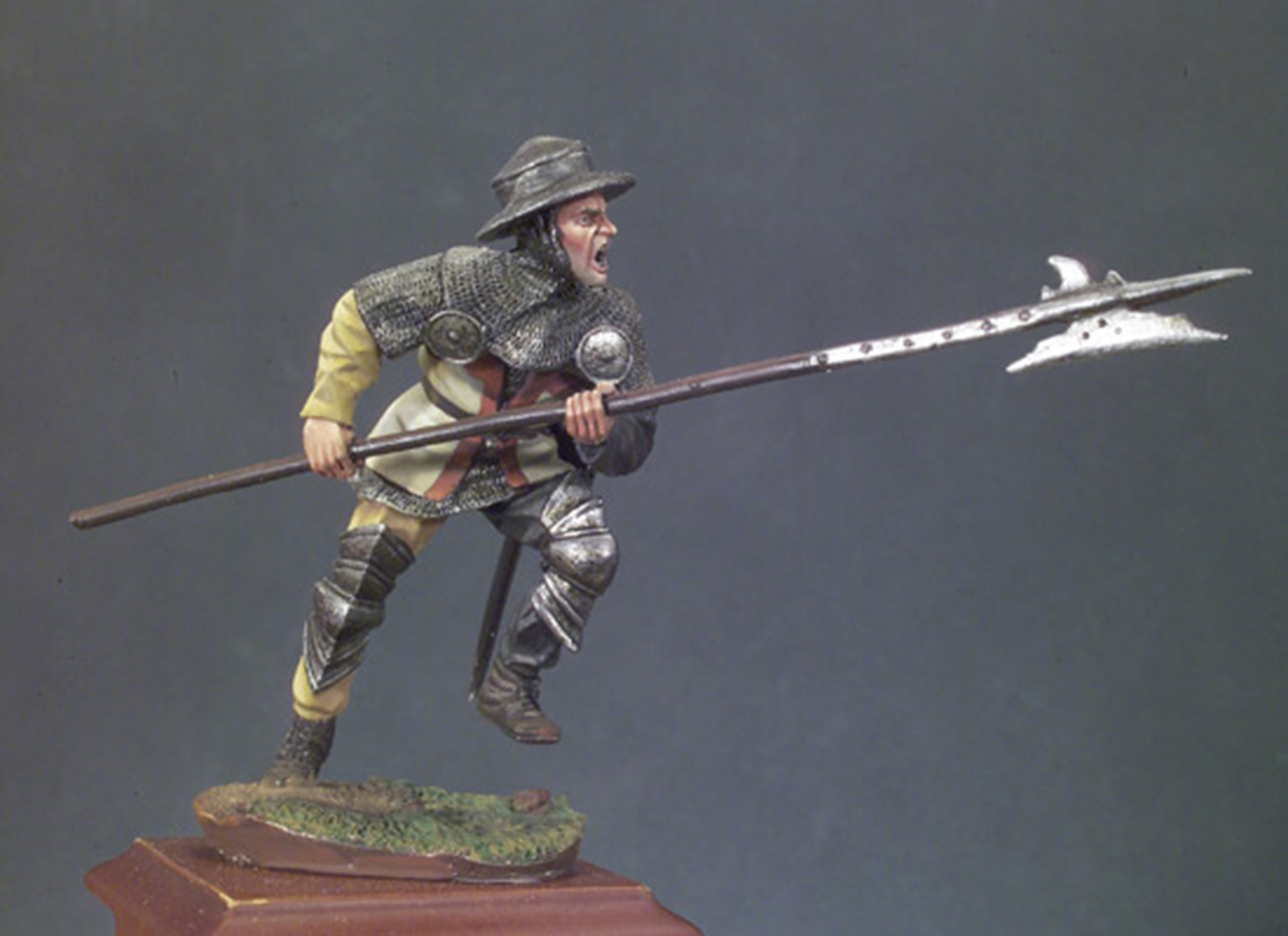 Halberdier, 1415 (Battle of Agincourt) - Andrea SM-F45 | kingshobby.com