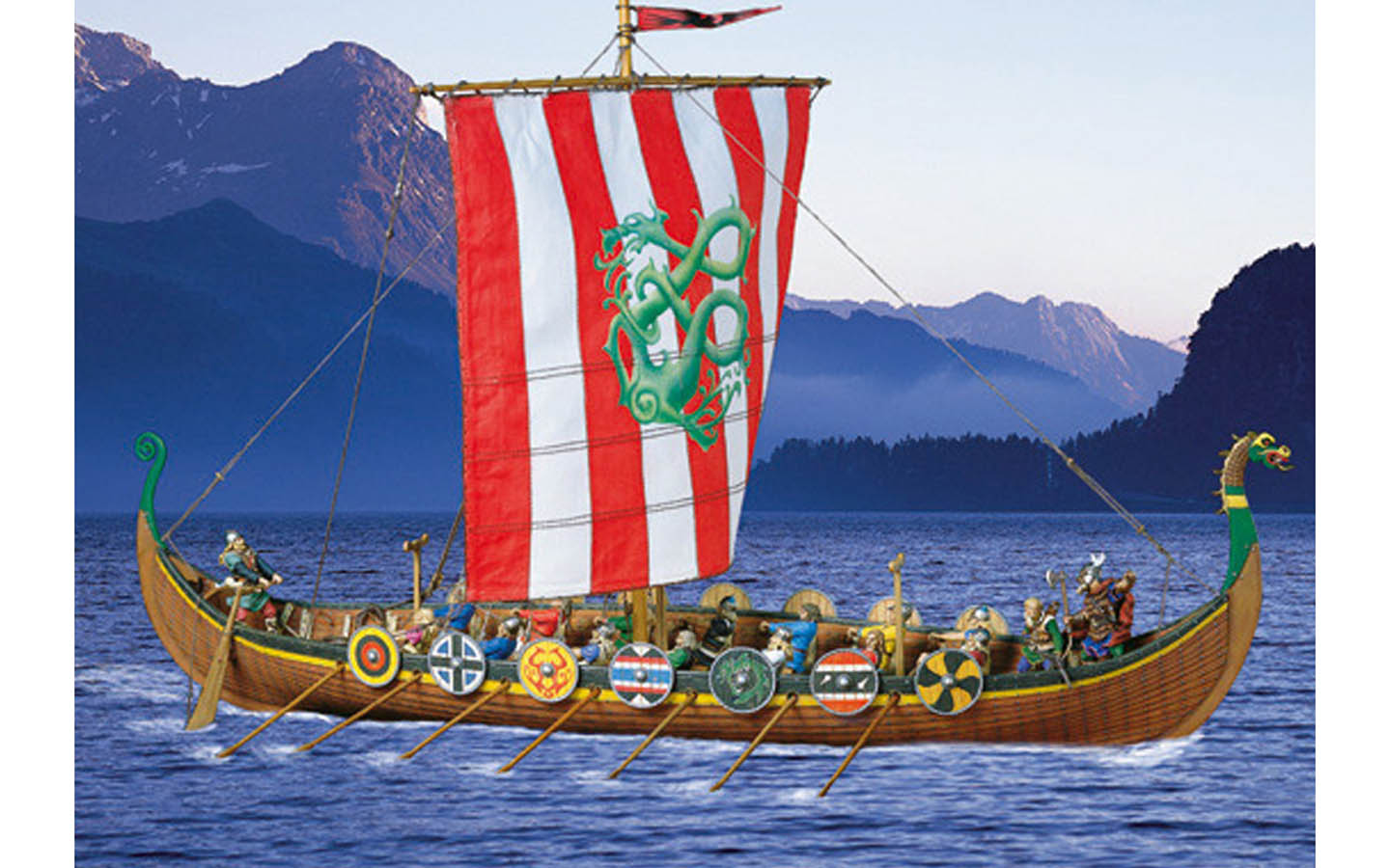 Viking Longship - Andrea SM-S04 | kingshobby.com