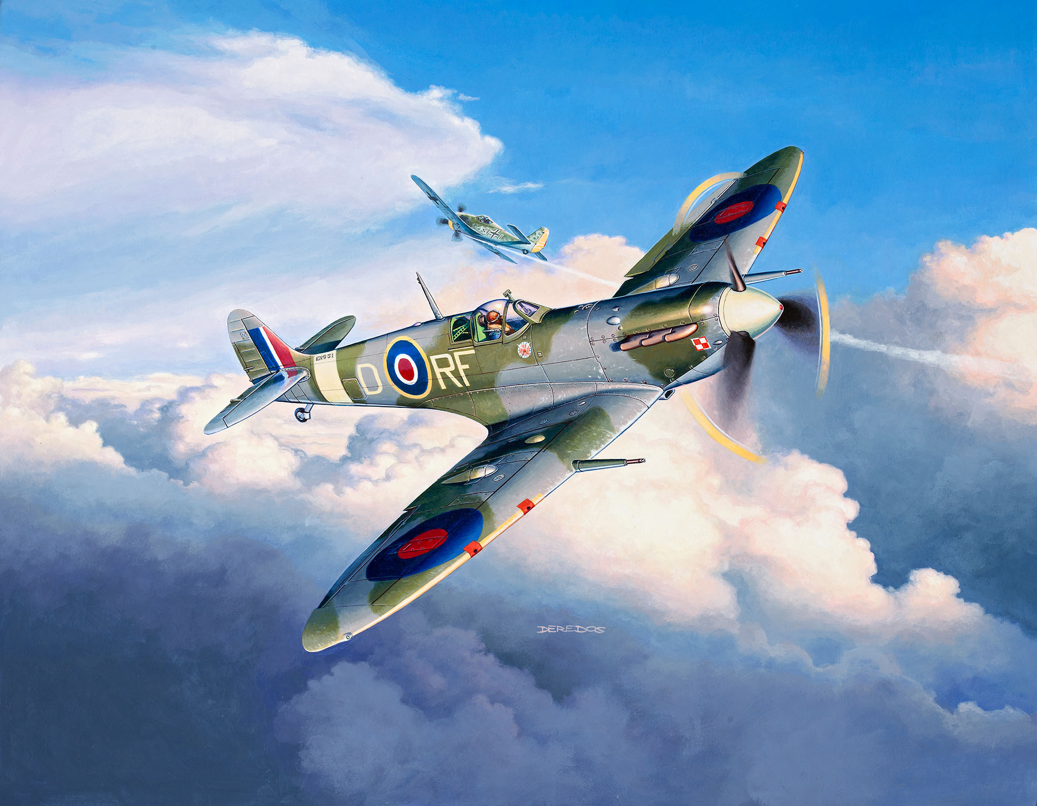 Supermarine Spitfire Mk.Vb - Improved Armament - Revell 03897 ...
