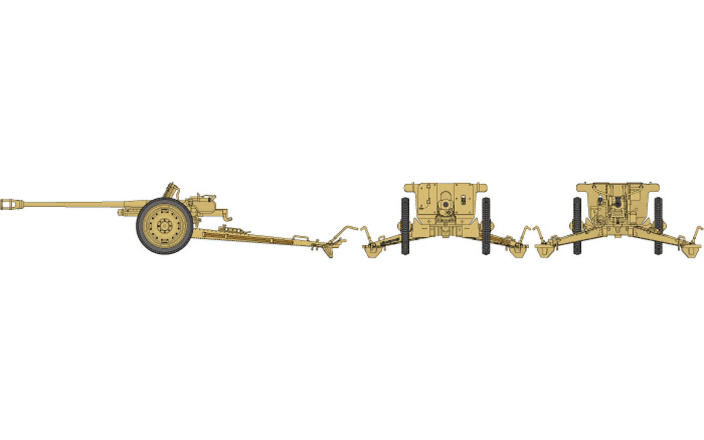 German 7.62cm Pak36(r) - Tamiya 32408 | kingshobby.com