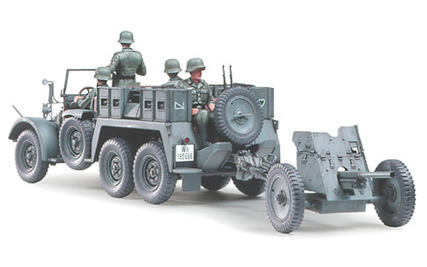 Krupp Towing Truck w/37mm Pak - Tamiya 35259 | kingshobby.com