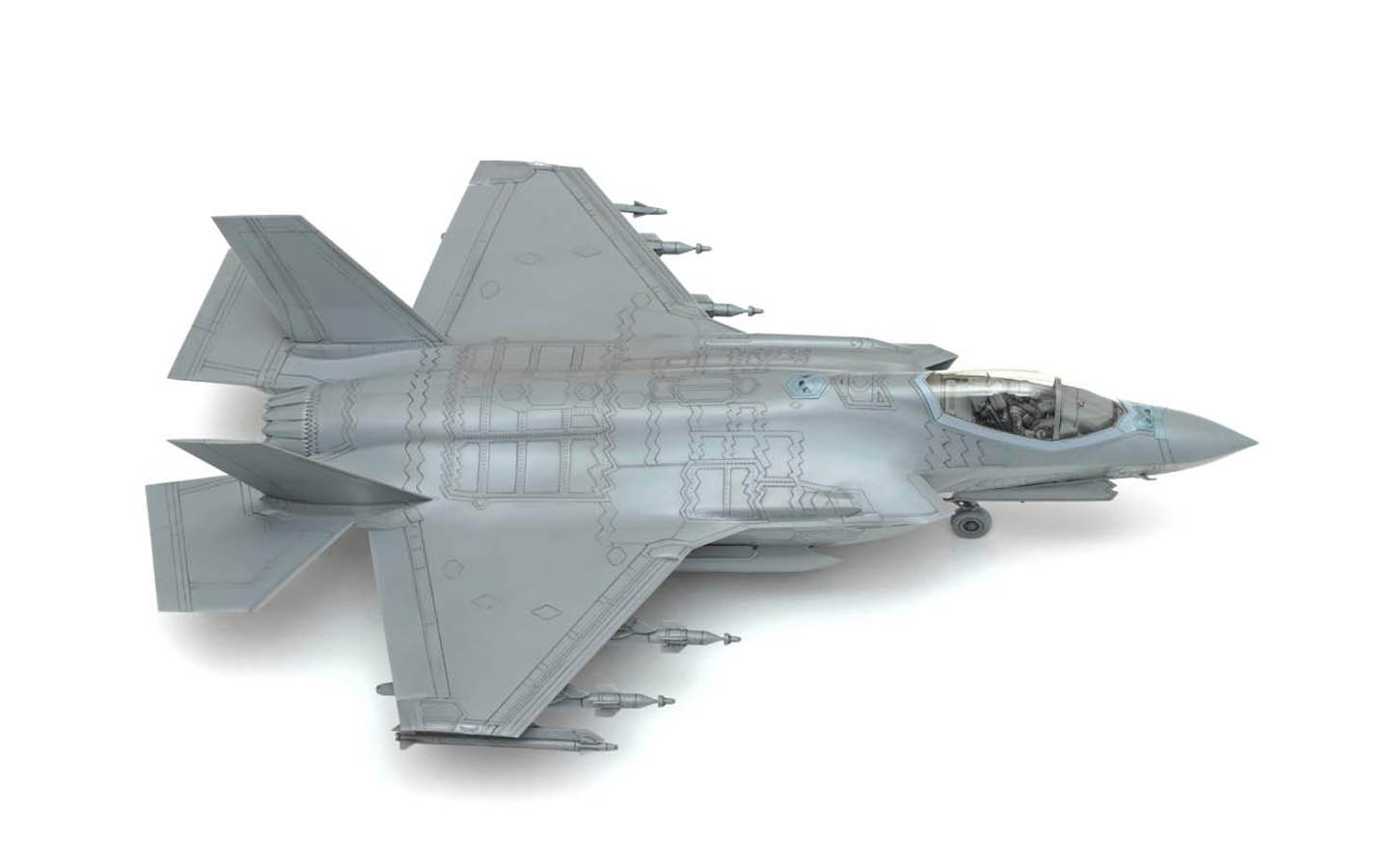 Lockheed F-35A Lightning II - Tamiya 61124 | kingshobby.com