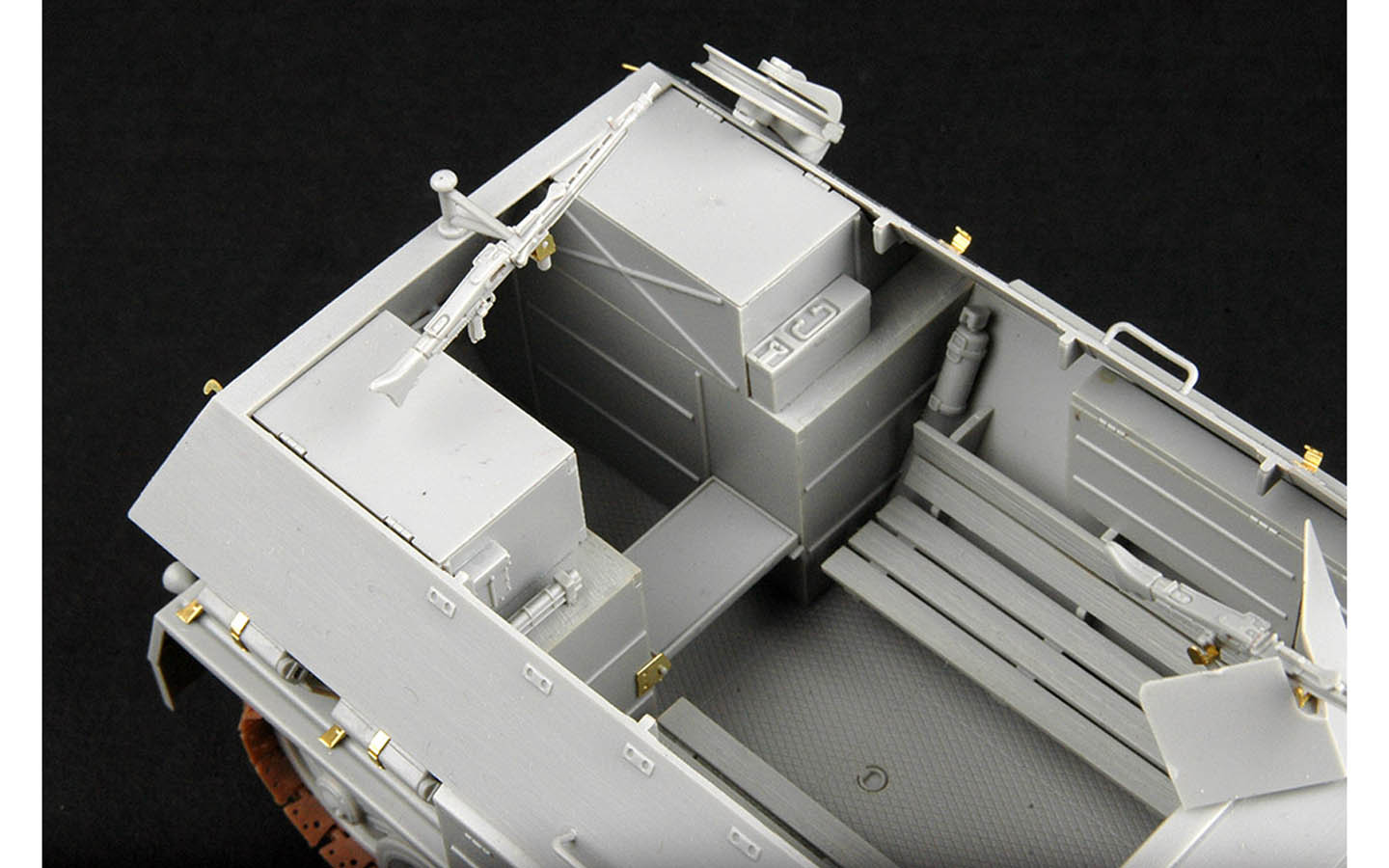 German Sd.Kfz. 8 Gepanzerte 12t - Trumpeter 01584 | kingshobby.com