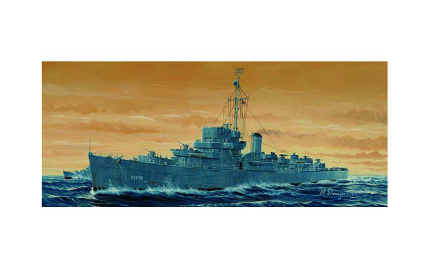 USS England DE-635 - Trumpeter 05305 | kingshobby.com
