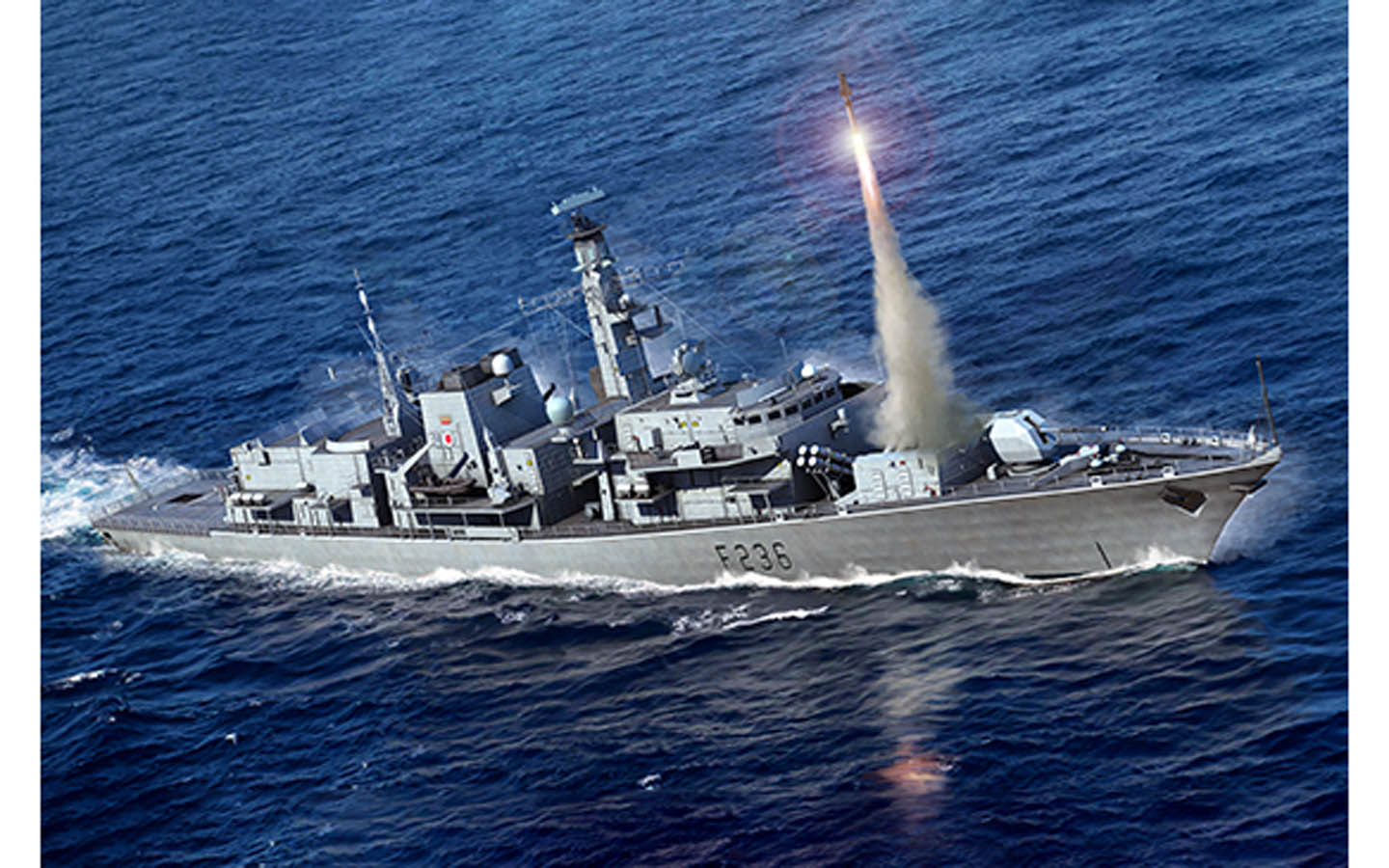 HMS Type 23 Frigate Montrose (F236) - Trumpeter 06720 | kingshobby.com