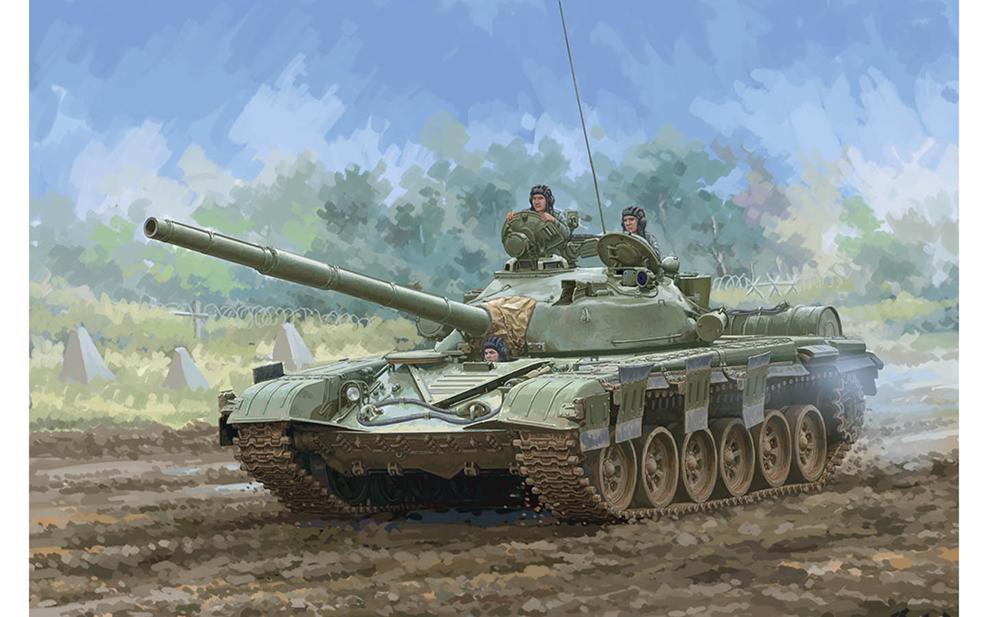 T-72M MBT - Trumpeter 09603 | kingshobby.com