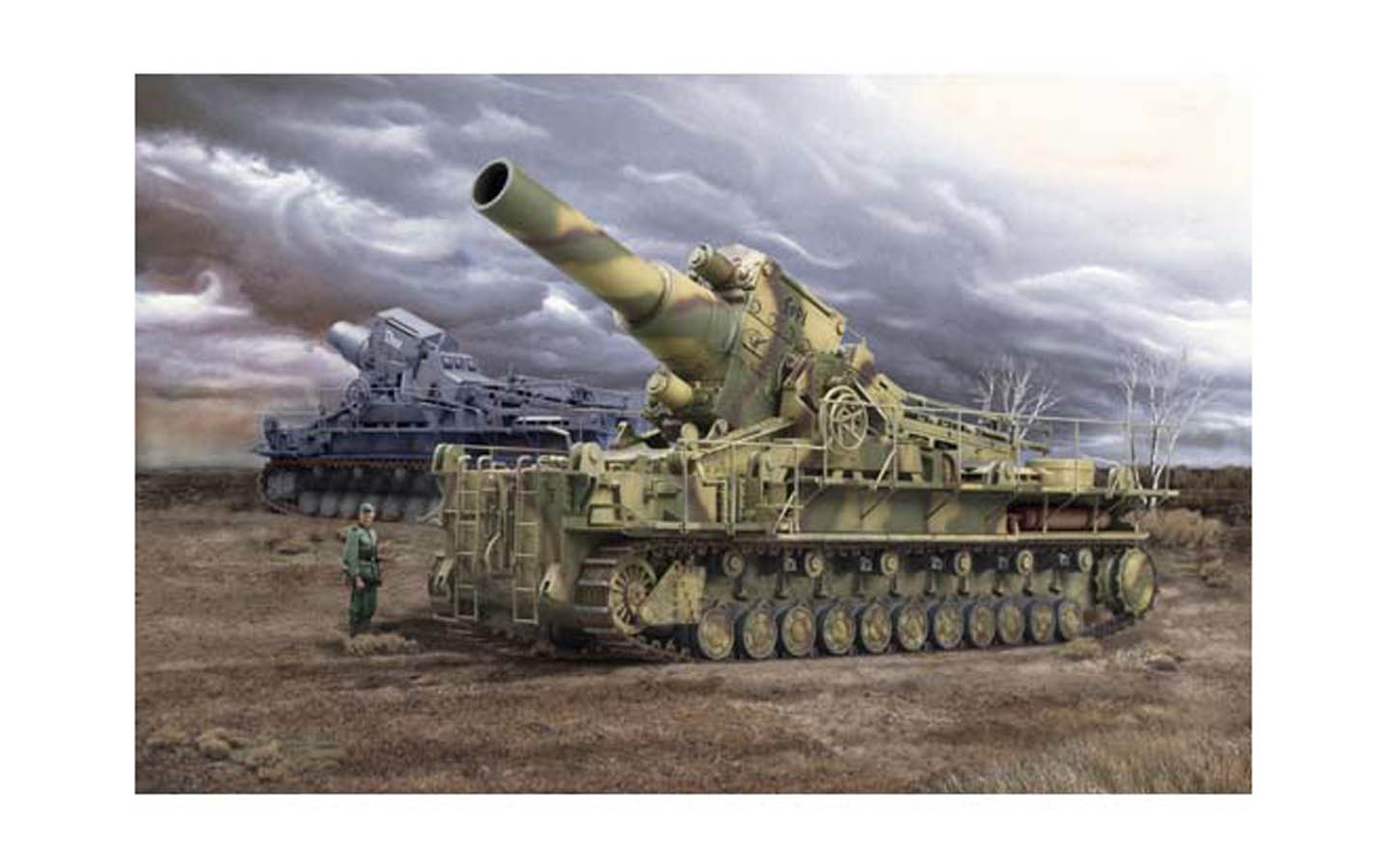 Morser KARL-Great 040/041 - Trumpeter 00215 | kingshobby.com