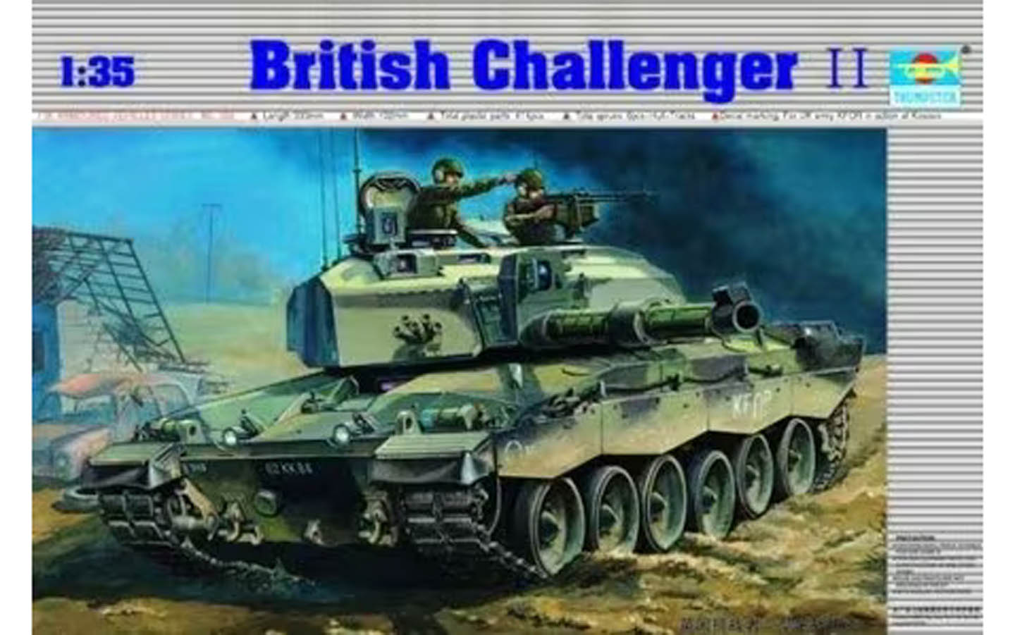 British Challenger II - Trumpeter 00308 | kingshobby.com