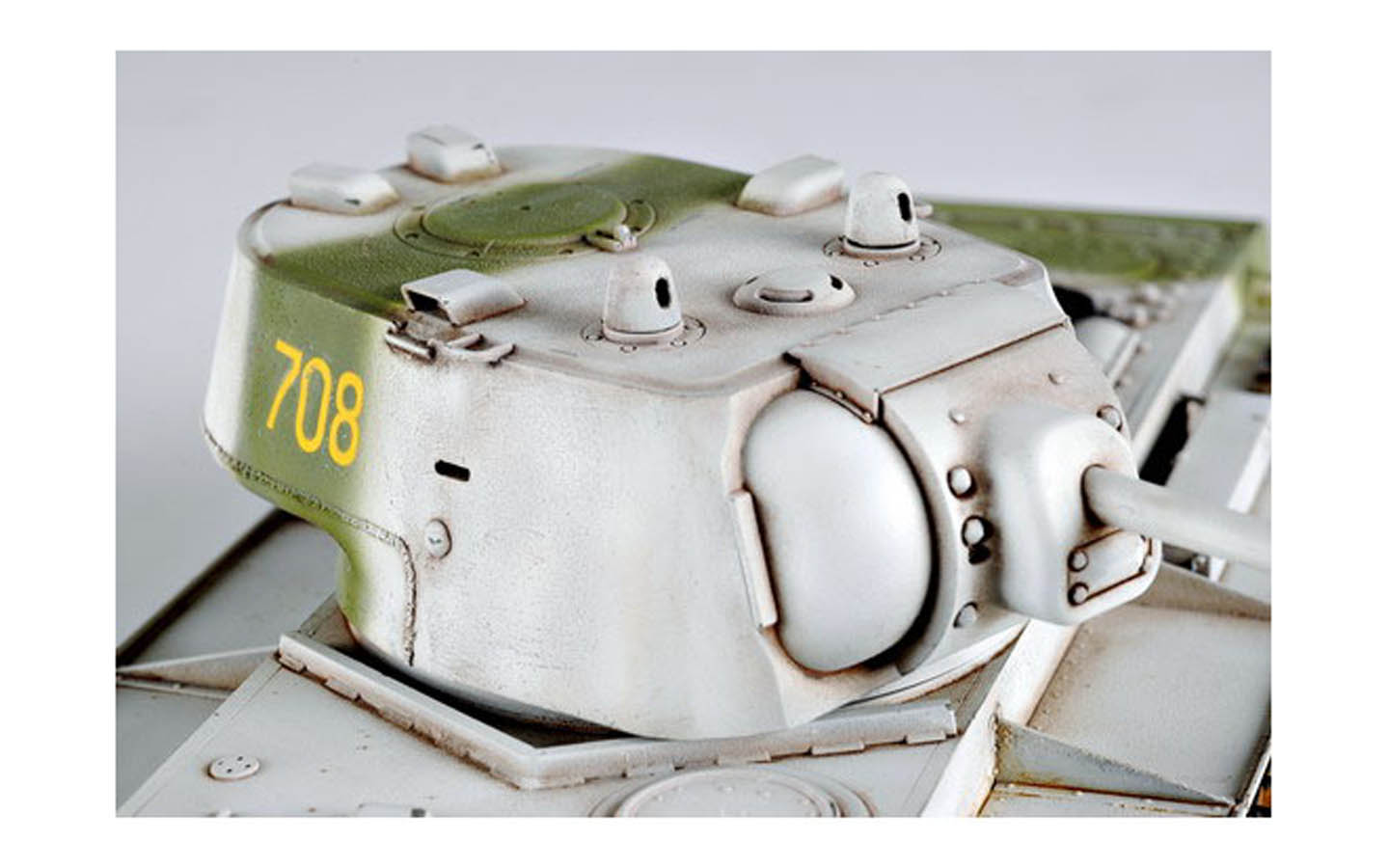 Russia KV-1 Model 1942 Heavy Cast Turret Tank - Trumpeter 00359 ...