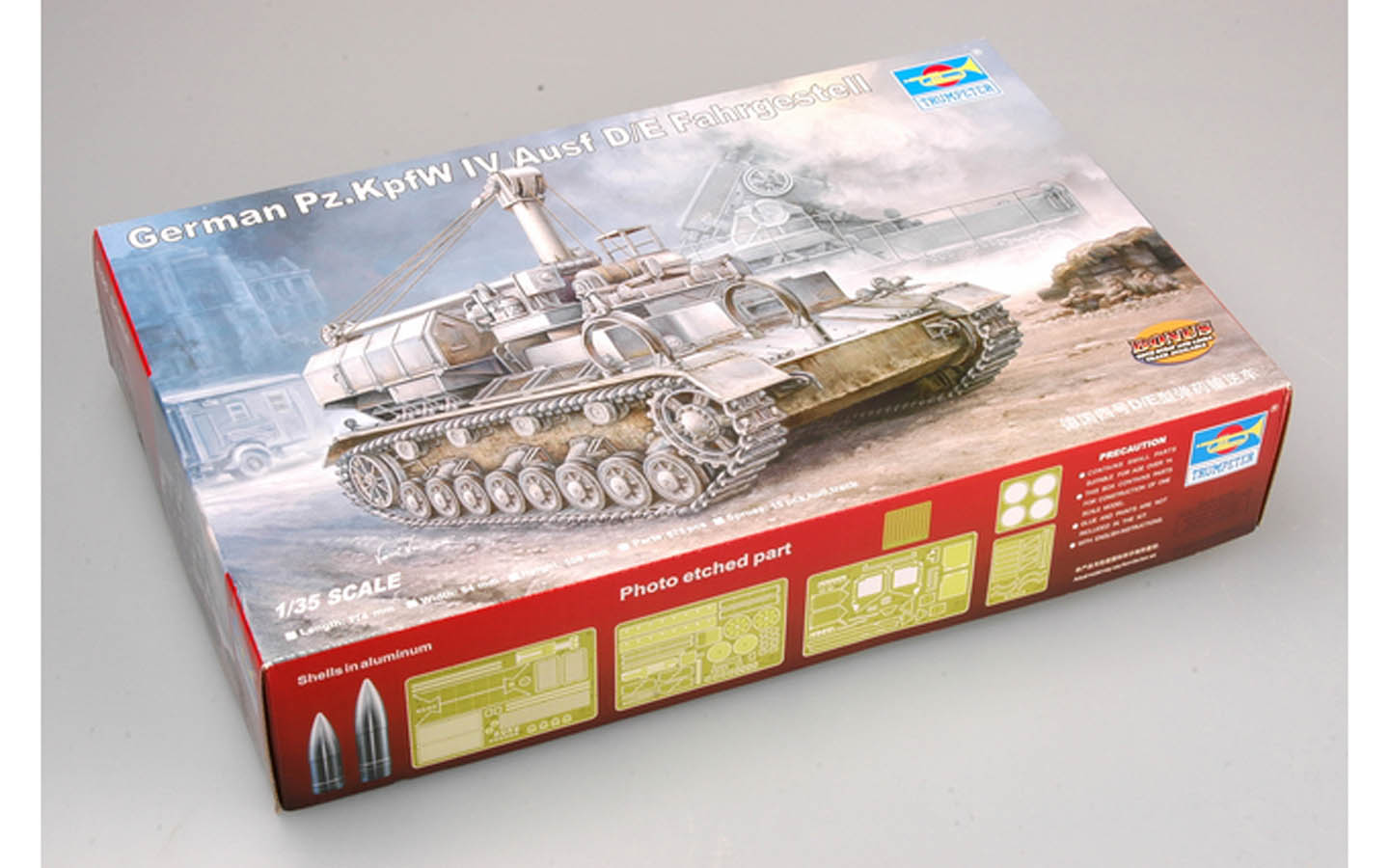 German Pz. Kpfw. IV Ausf D/E Fahrgestell - Trumpeter 00362 | kingshobby.com