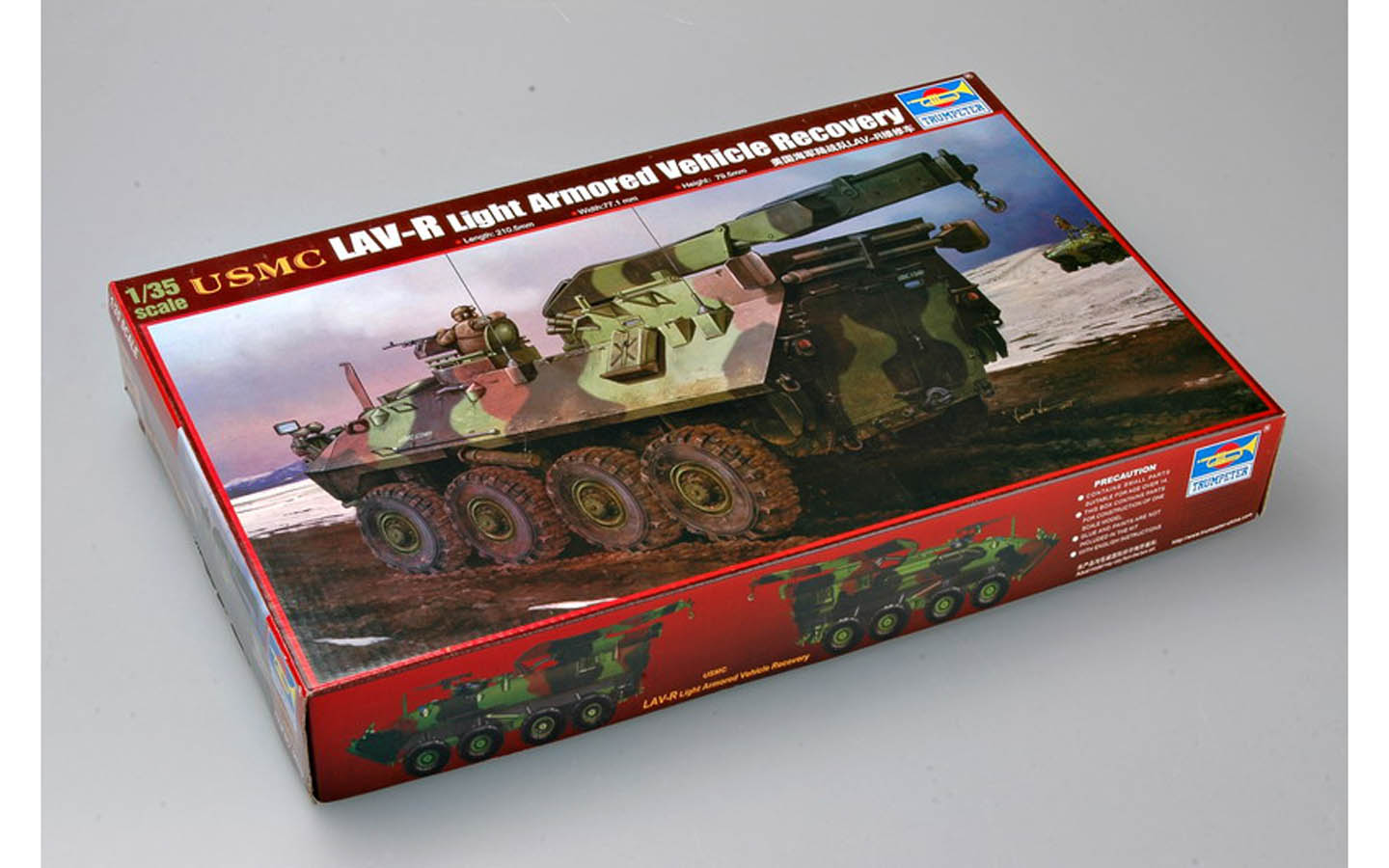 USMC LAV-R Light Armored Vehicle Recovery - Trumpeter 00370 ...