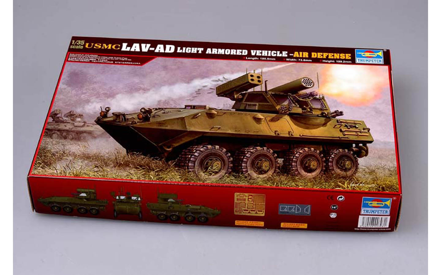 USMC LAV-AD, Light Armored Vehicle, Air Defense - Trumpeter 00393 ...