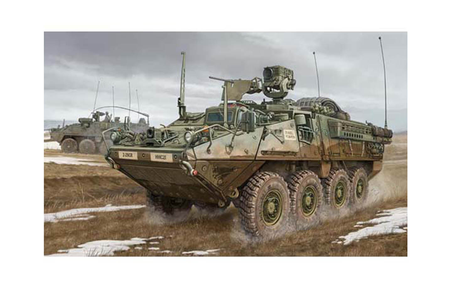 M1127 Stryker Reconnaissance Vehicle (RV) - Trumpeter 00395 ...