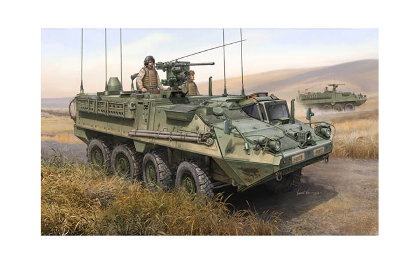 M1130 Stryker Command Vehicle - Trumpeter 00397 | kingshobby.com