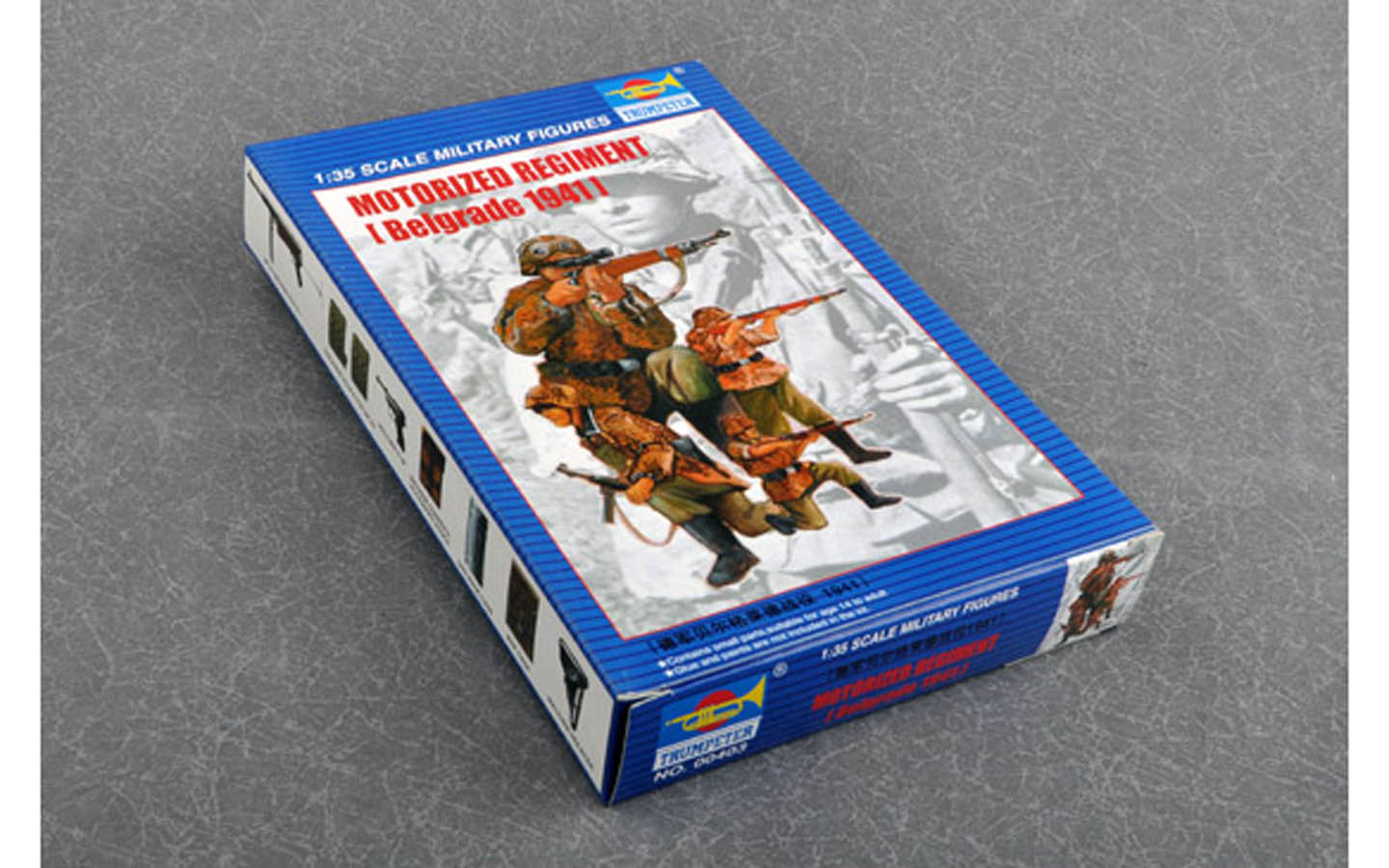 Motorized Regiment, Belgrade 1941 - Trumpeter 00403 | kingshobby.com